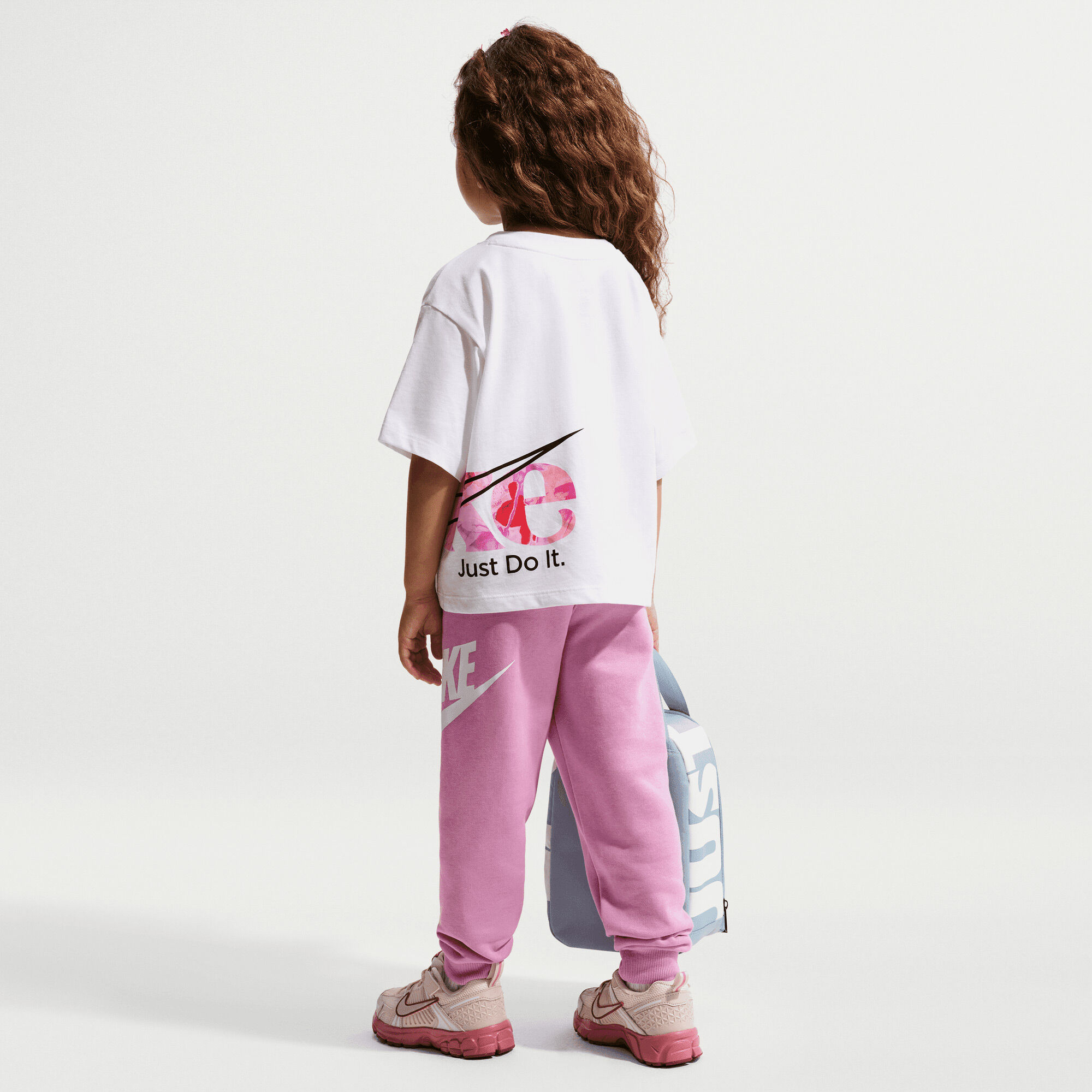 Buy Nike Move With Nature Little Kids' Boxy T-Shirt - White @ Nike UAE