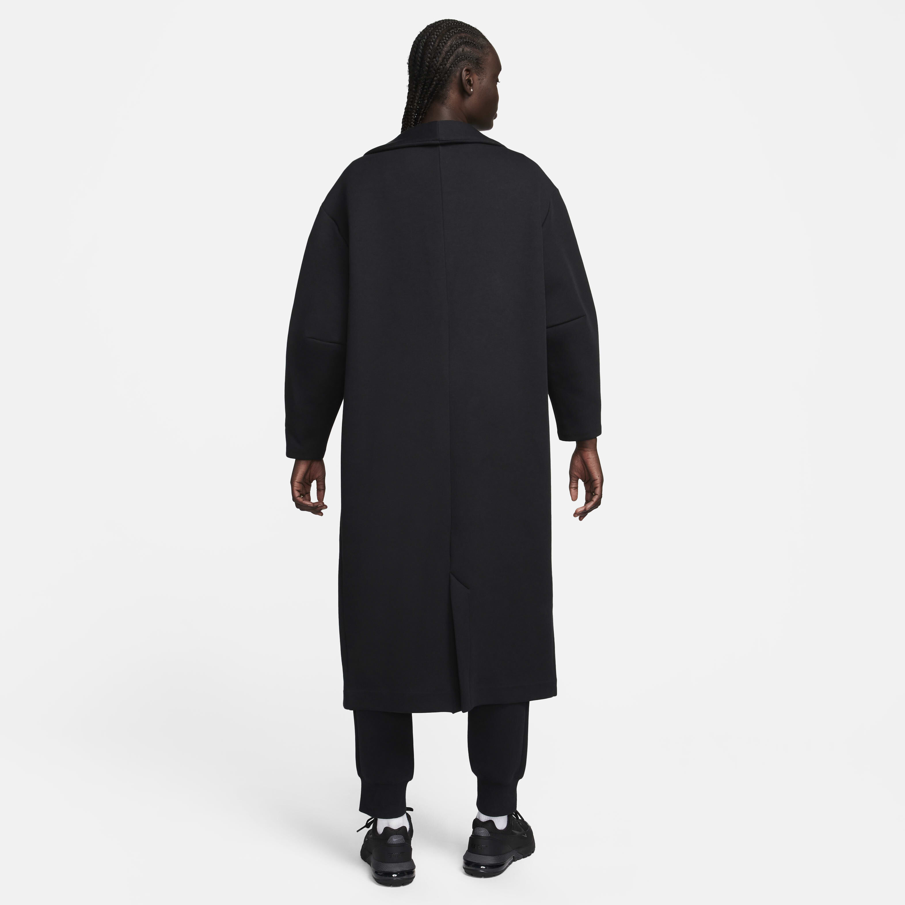 Buy Nike Sportswear Tech Fleece Women's Oversized Duster Jacket - Black ...
