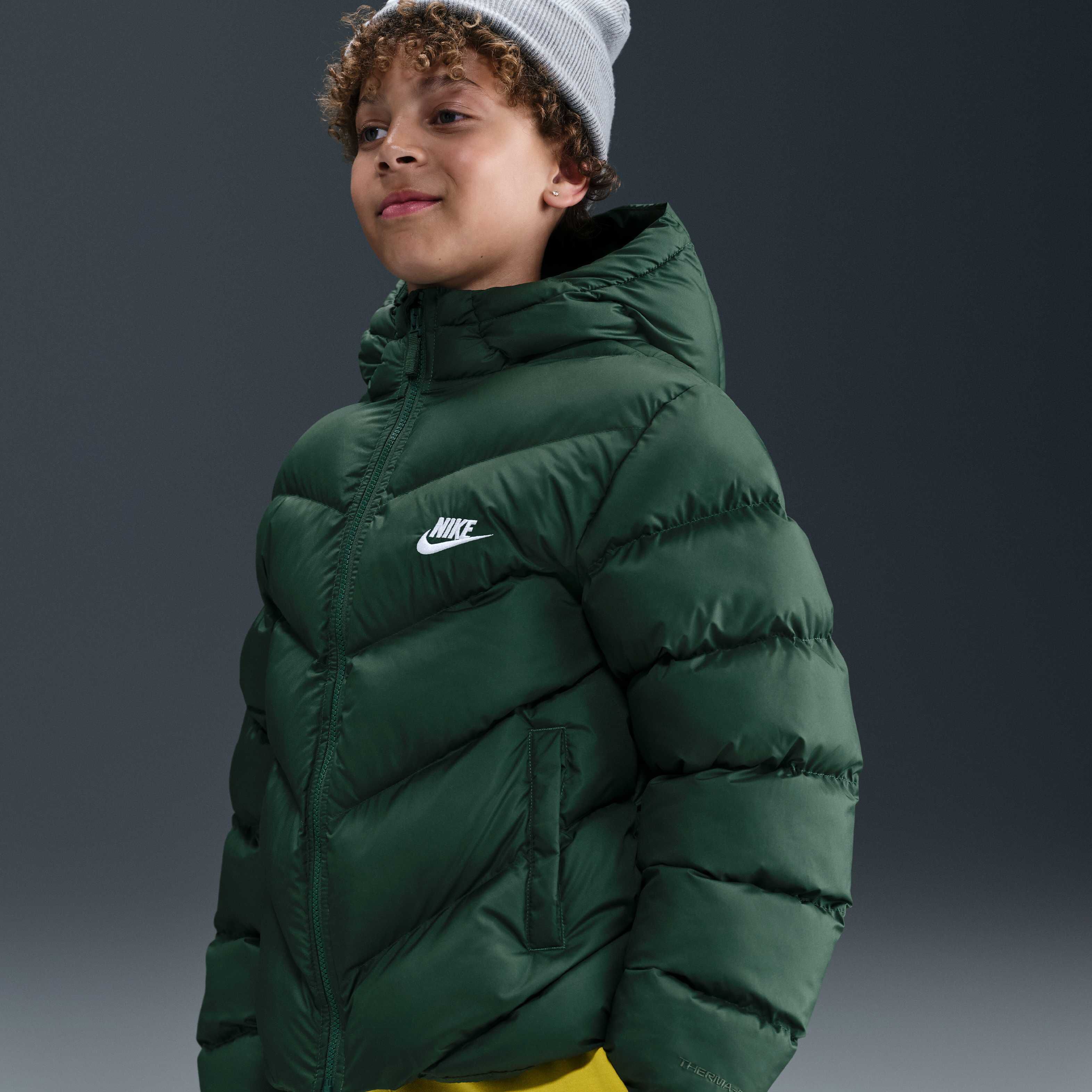 Buy Nike Sportswear All Day Play Older Kids' Therma-FIT Loose-Fit ...