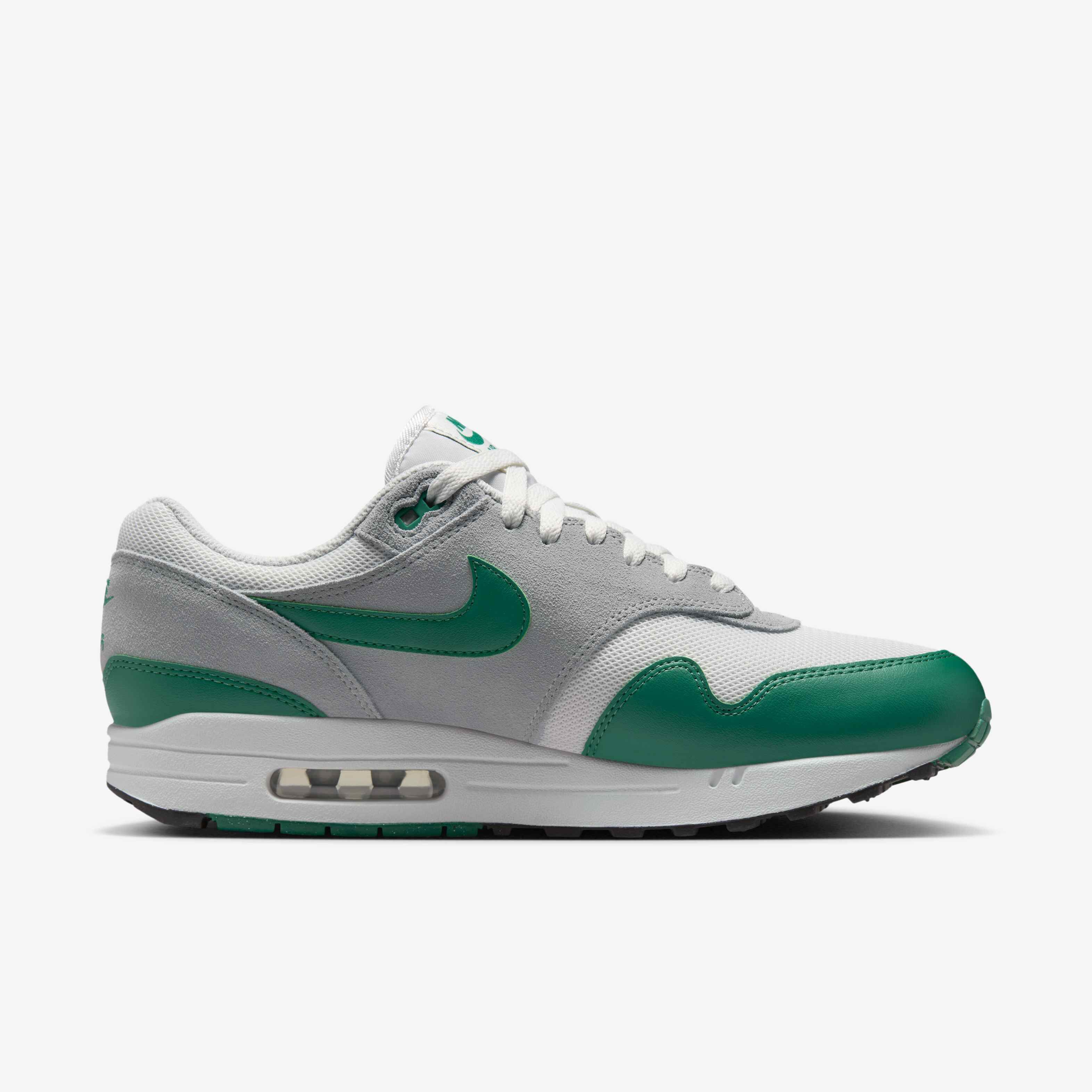 Buy Nike Air Max 1 Essential Men's Shoes - Platinum Tint/Light Smoke Grey/Evergreen Aura | Nike ...