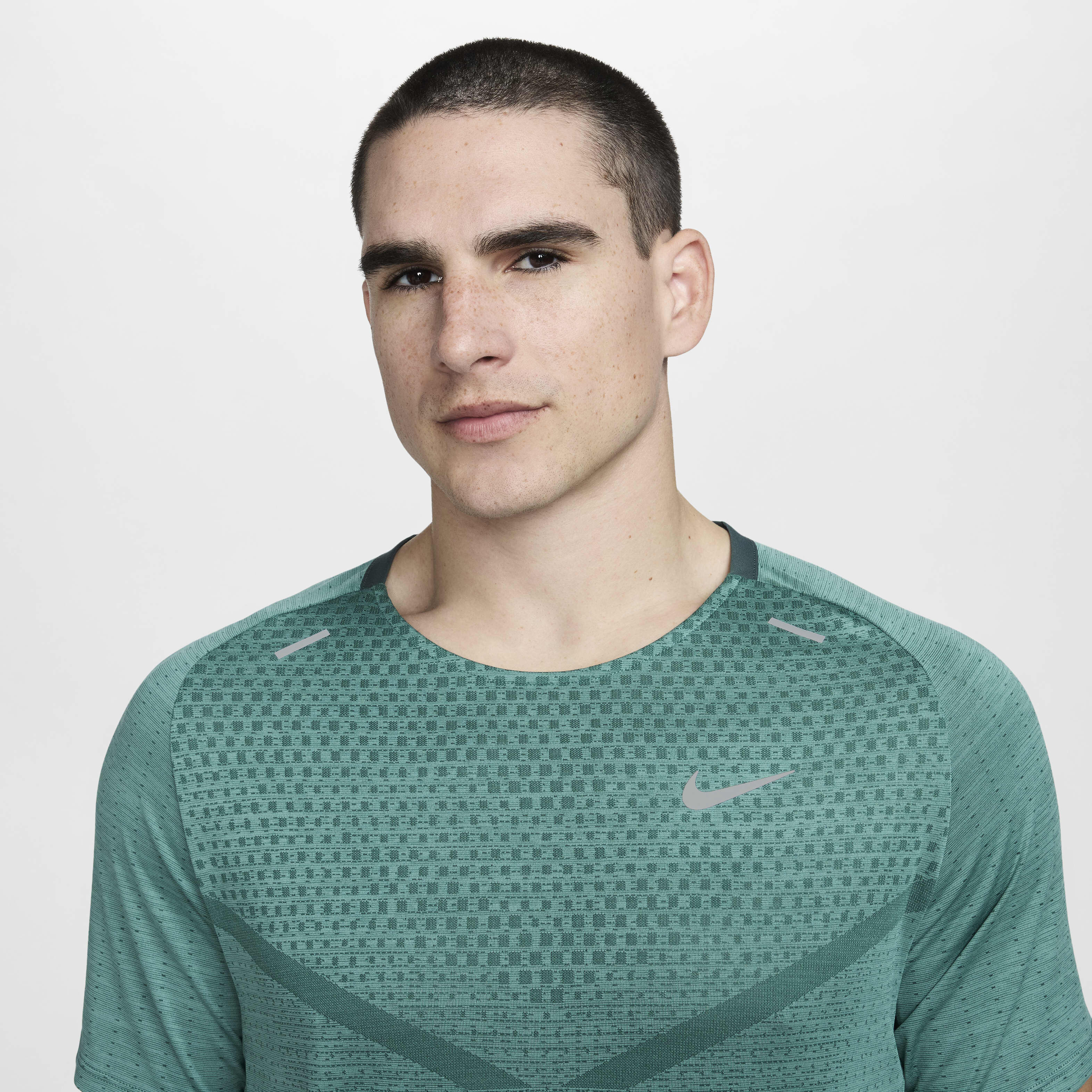 Buy Nike Tech Knit Men's Dri-FIT ADV Short-sleeve Running Top - Vintage ...