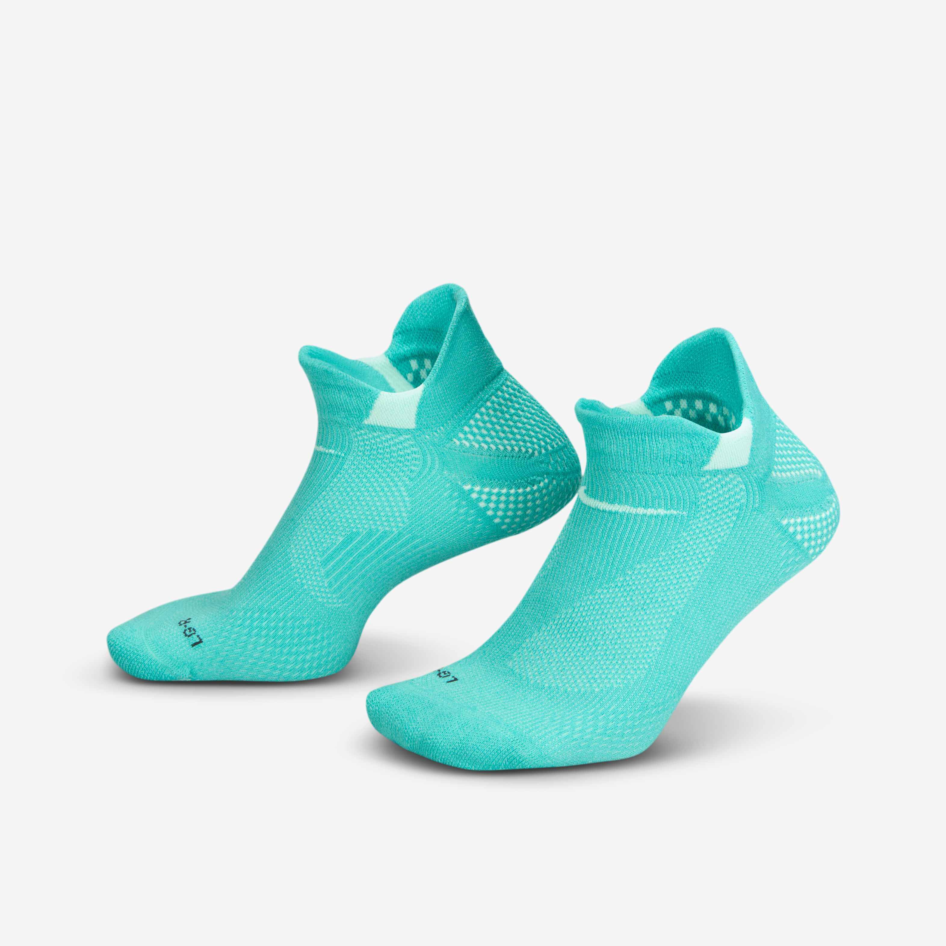 Buy Nike Running Lightweight No-Show Socks (1 Pair) - Washed Teal/Mint ...