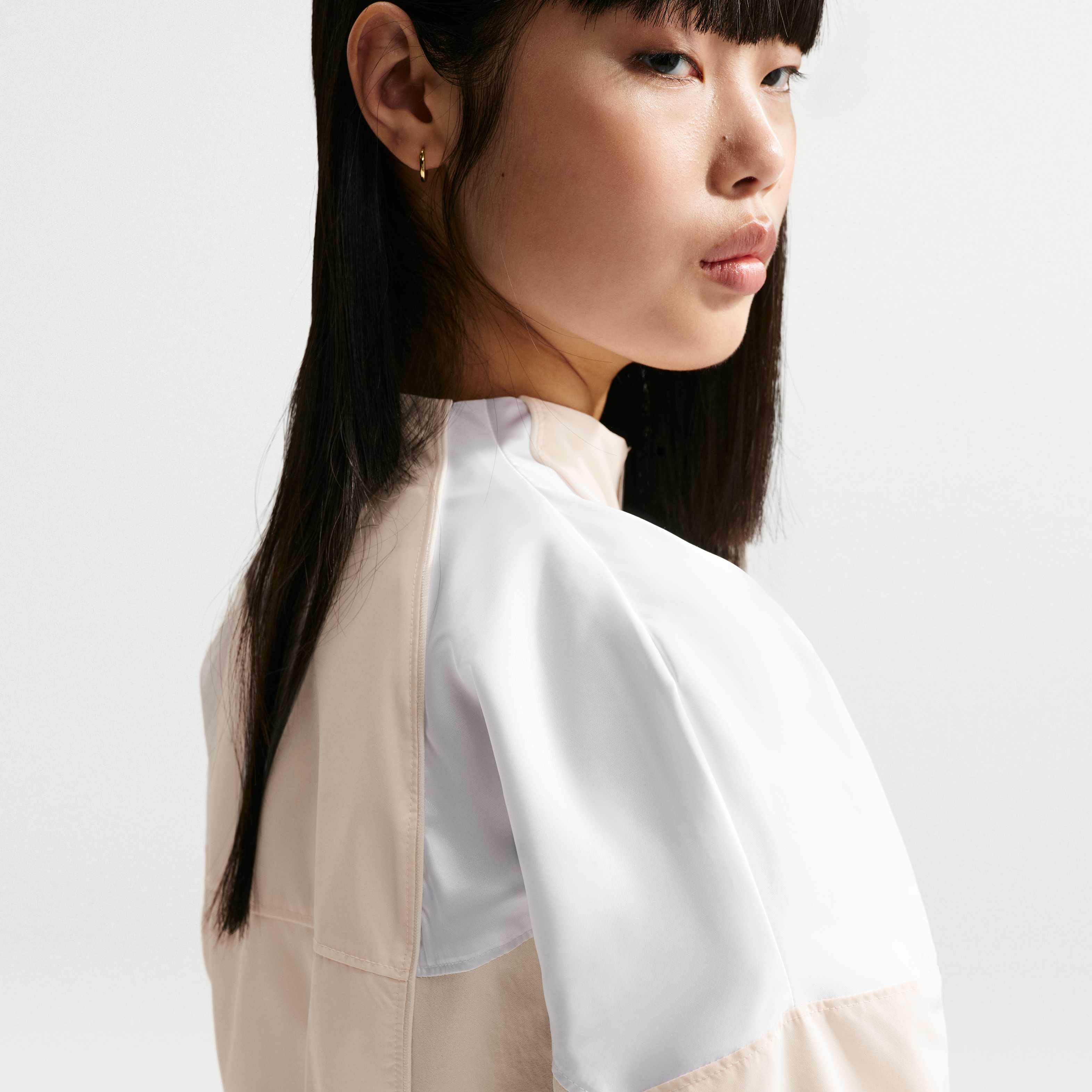 Buy Nike Sportswear Women's Shrunken Tracksuit Jacket - Chalk/White ...