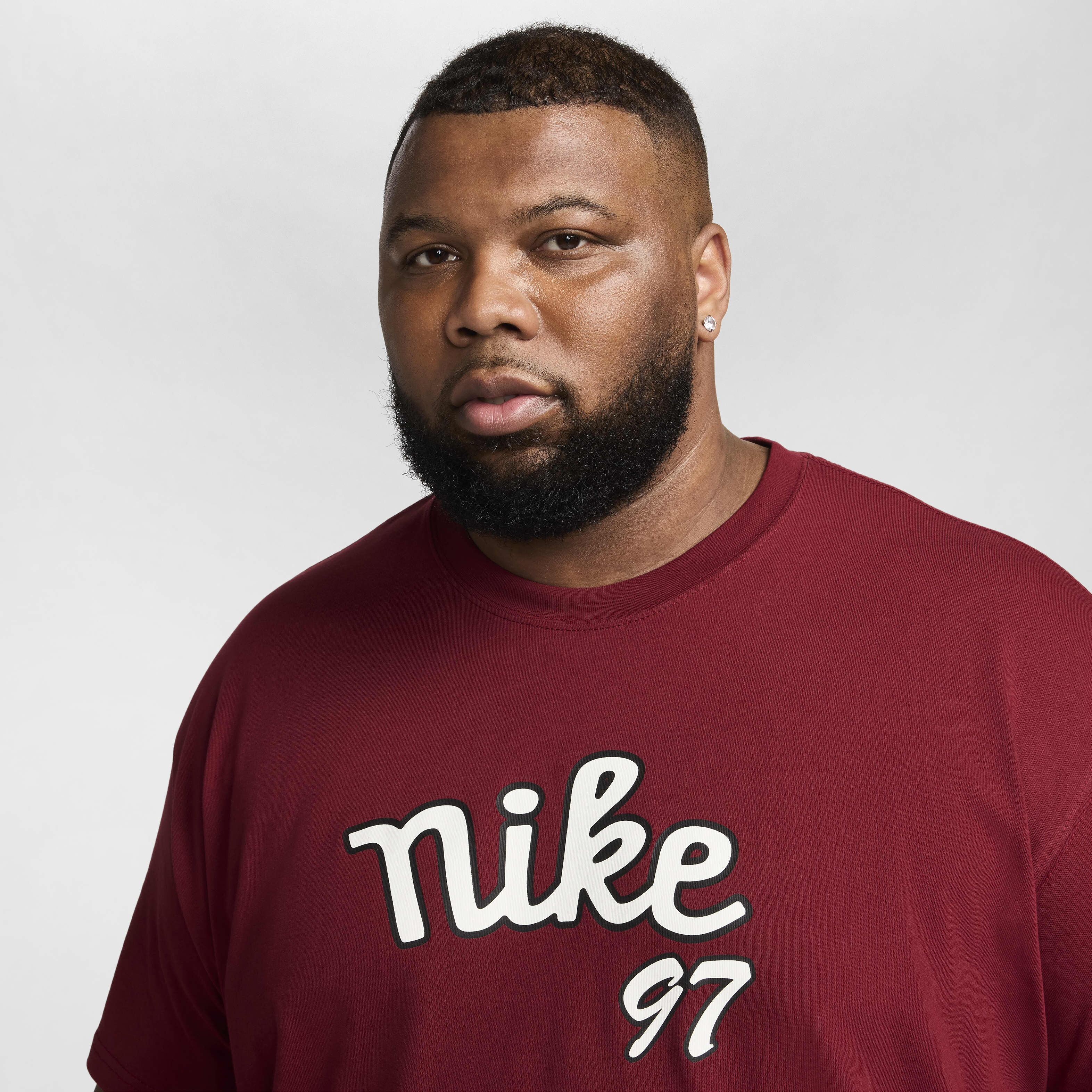 Buy Nike Men's Max90 Basketball T-Shirt - Team Red @ Nike UAE