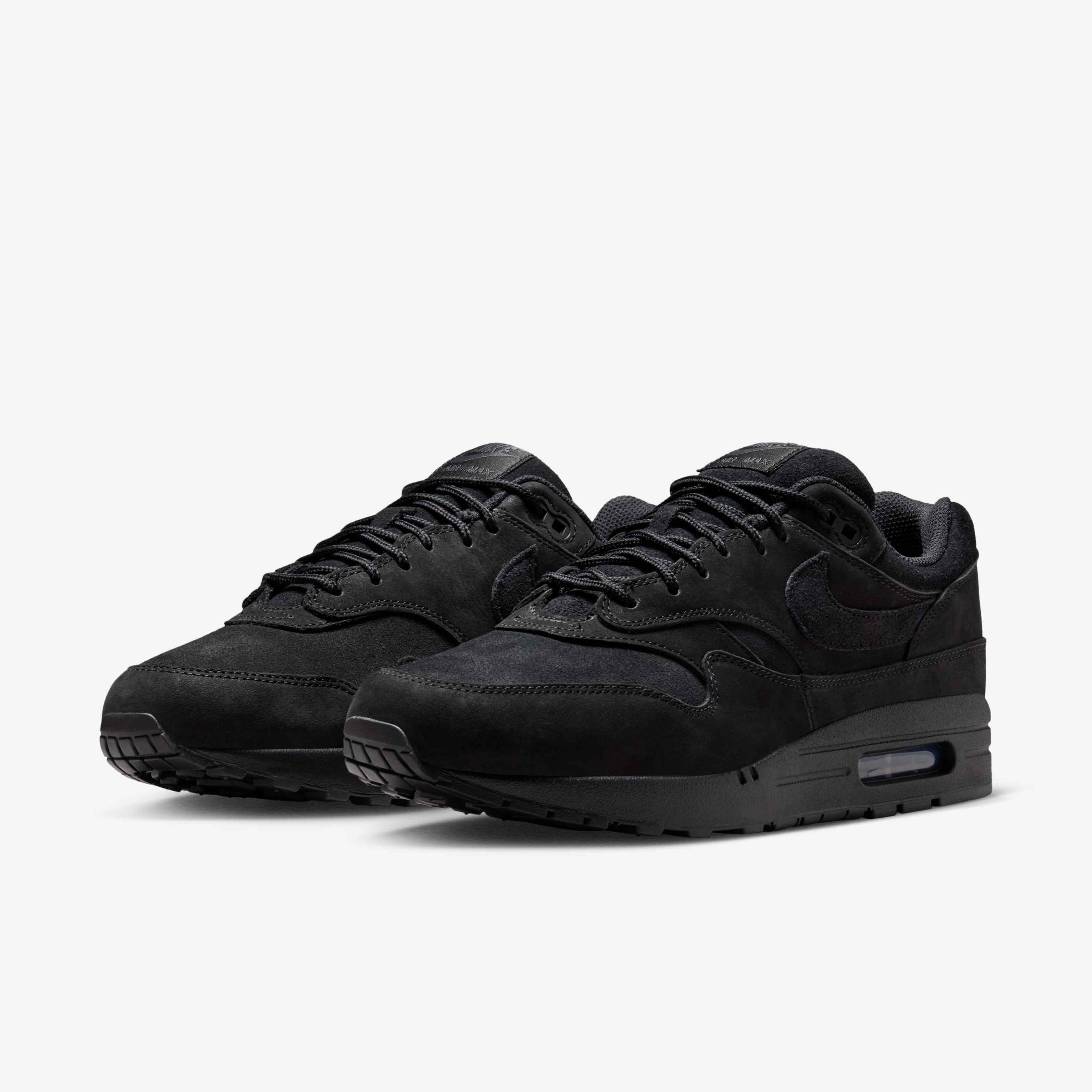 Buy Nike Air Max 1 Premium Men's Shoes - Black/Black/Anthracite/Black ...