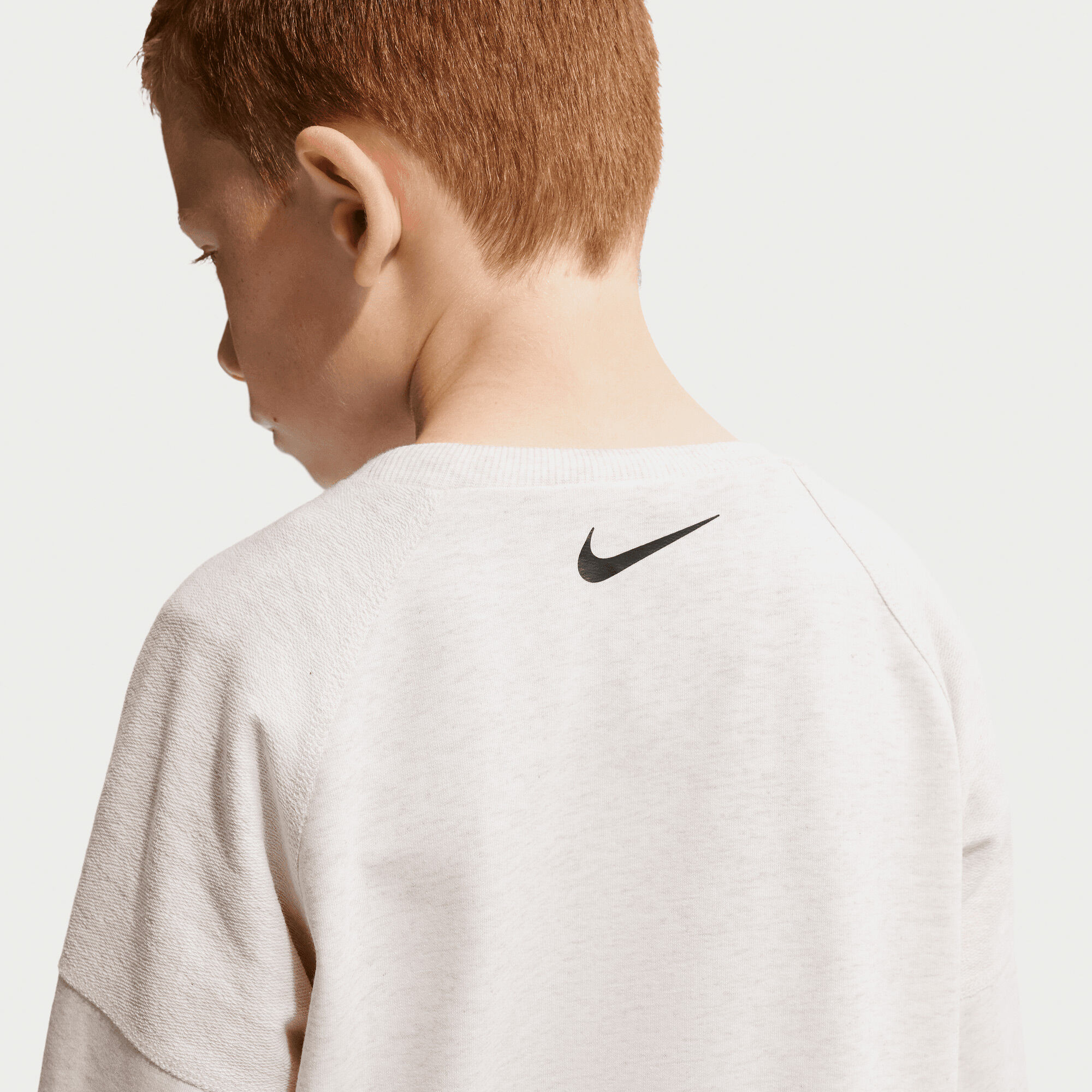 Buy Nike E1D1 Little Kids' French Terry 2-Piece Graphic Crew Set - Pale ...