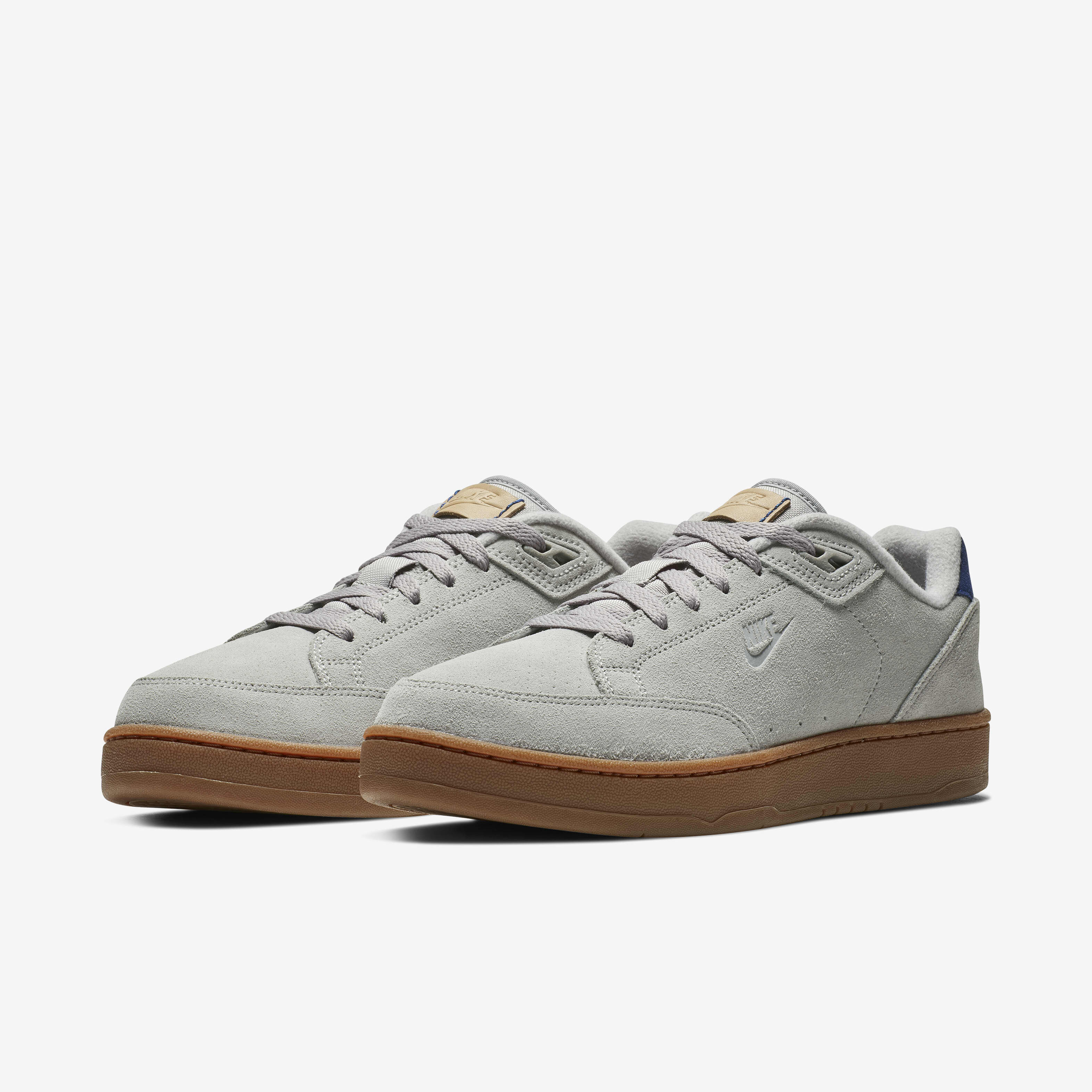 Buy Nike Grandstand 2 Men's Shoes - Atmosphere Grey/Gum Medium Brown ...