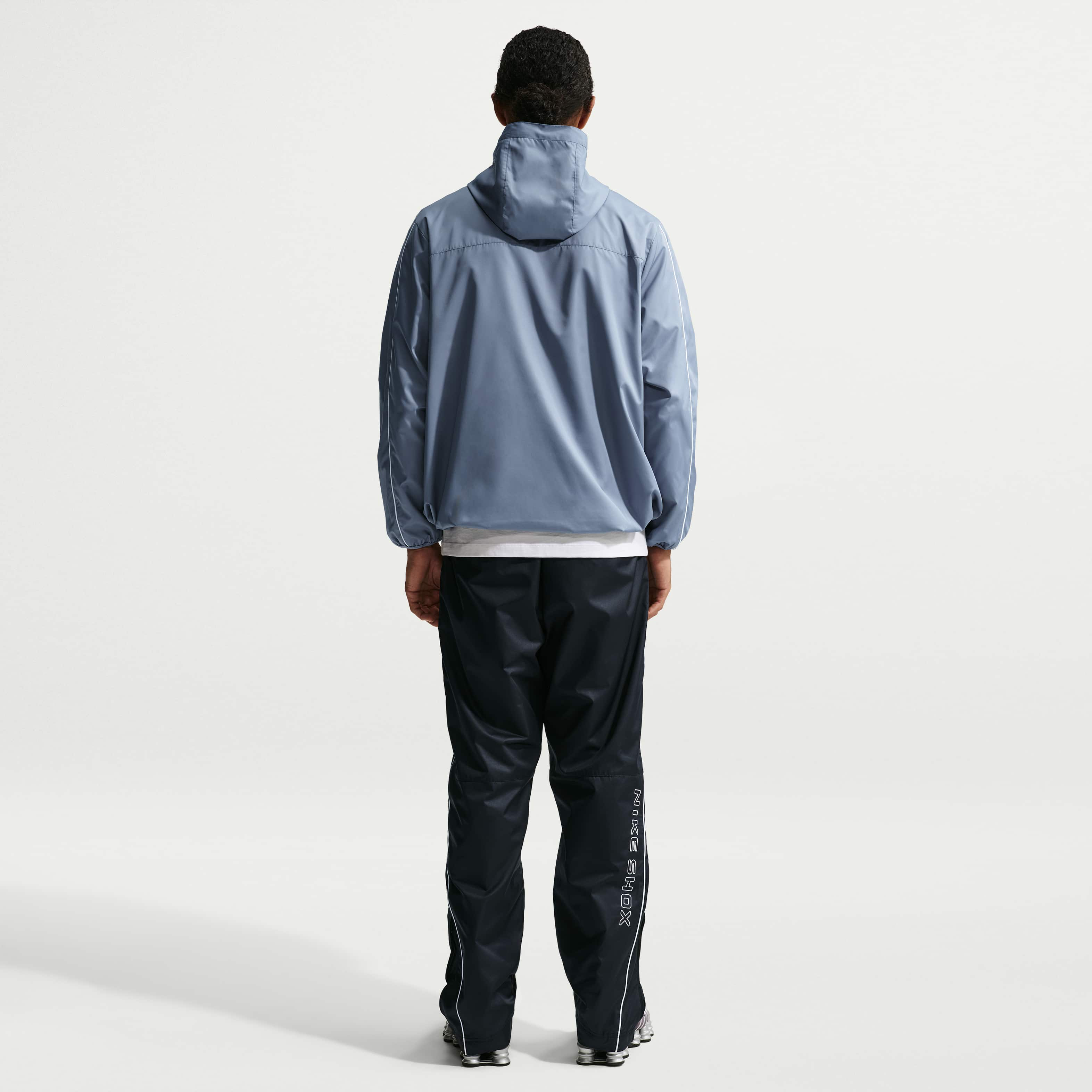 Buy Nike Sportswear Shox Men's Woven Half-Zip Jacket - Ashen Slate ...