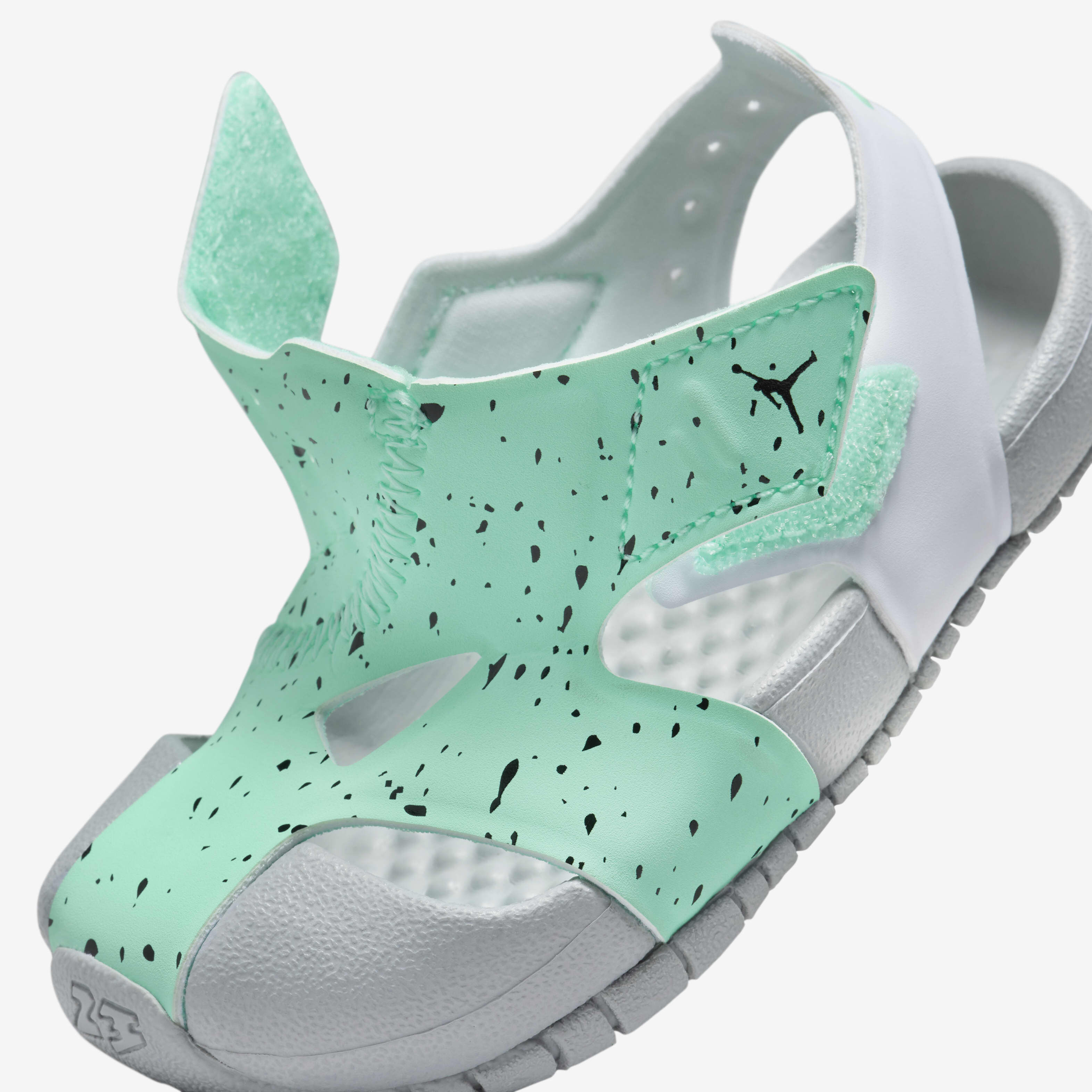 Buy Jordan Flare Baby and Toddler Shoe - Green Glow/Wolf Grey/White ...