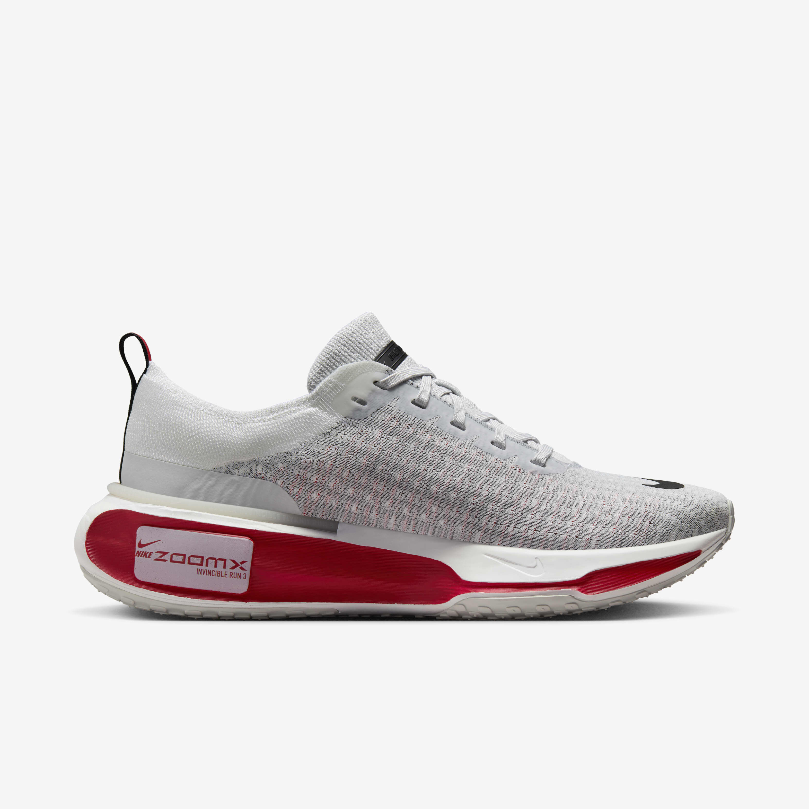 Buy Nike Invincible 3 Men's Road Running Shoes - White/Fire Red/Cement ...