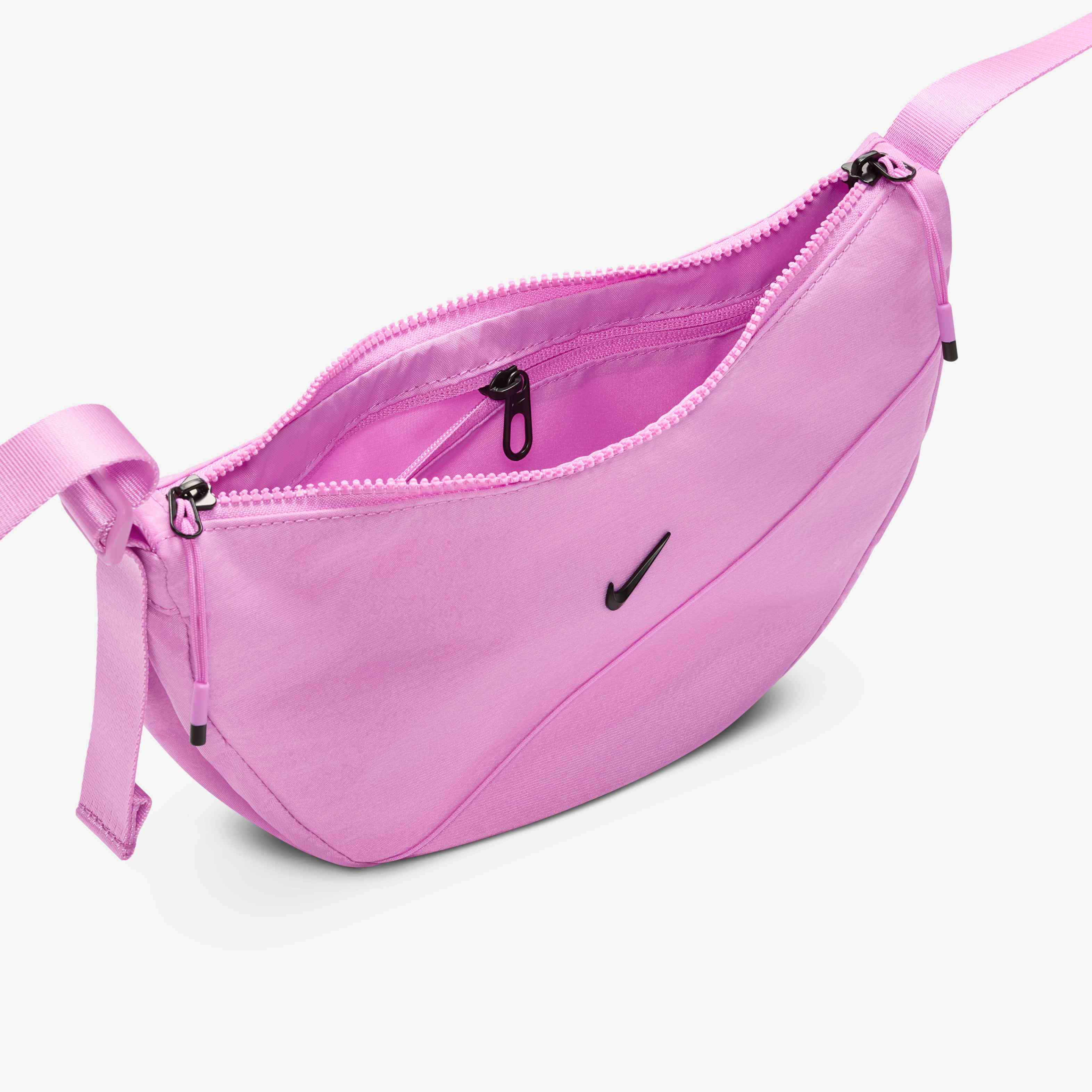 Buy Nike Aura Crescent Cross-Body Bag (4L) - Light Magenta/Light ...