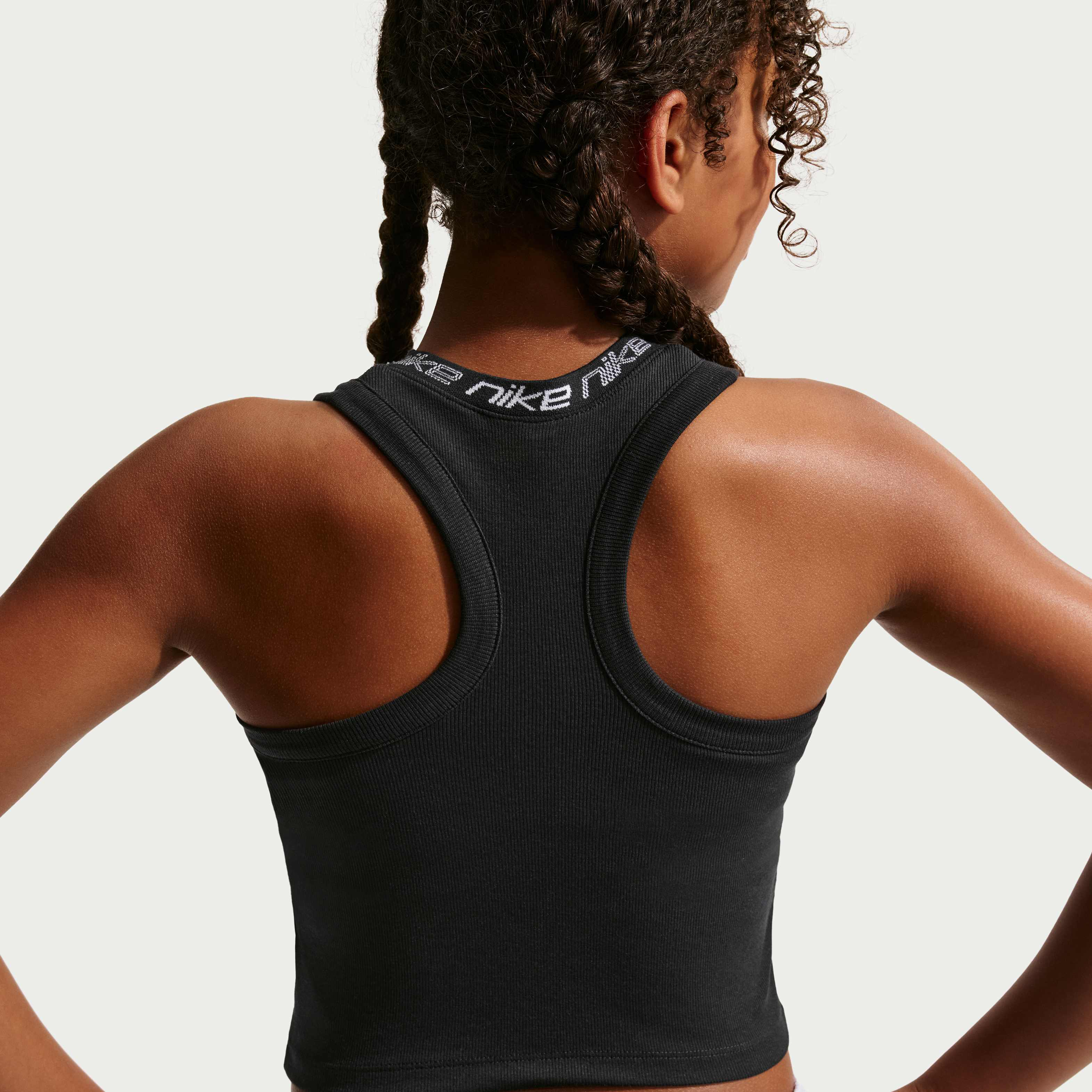 Buy Nike Sportswear Older Kids' (Girls') Dri-FIT Tank Top - Black ...