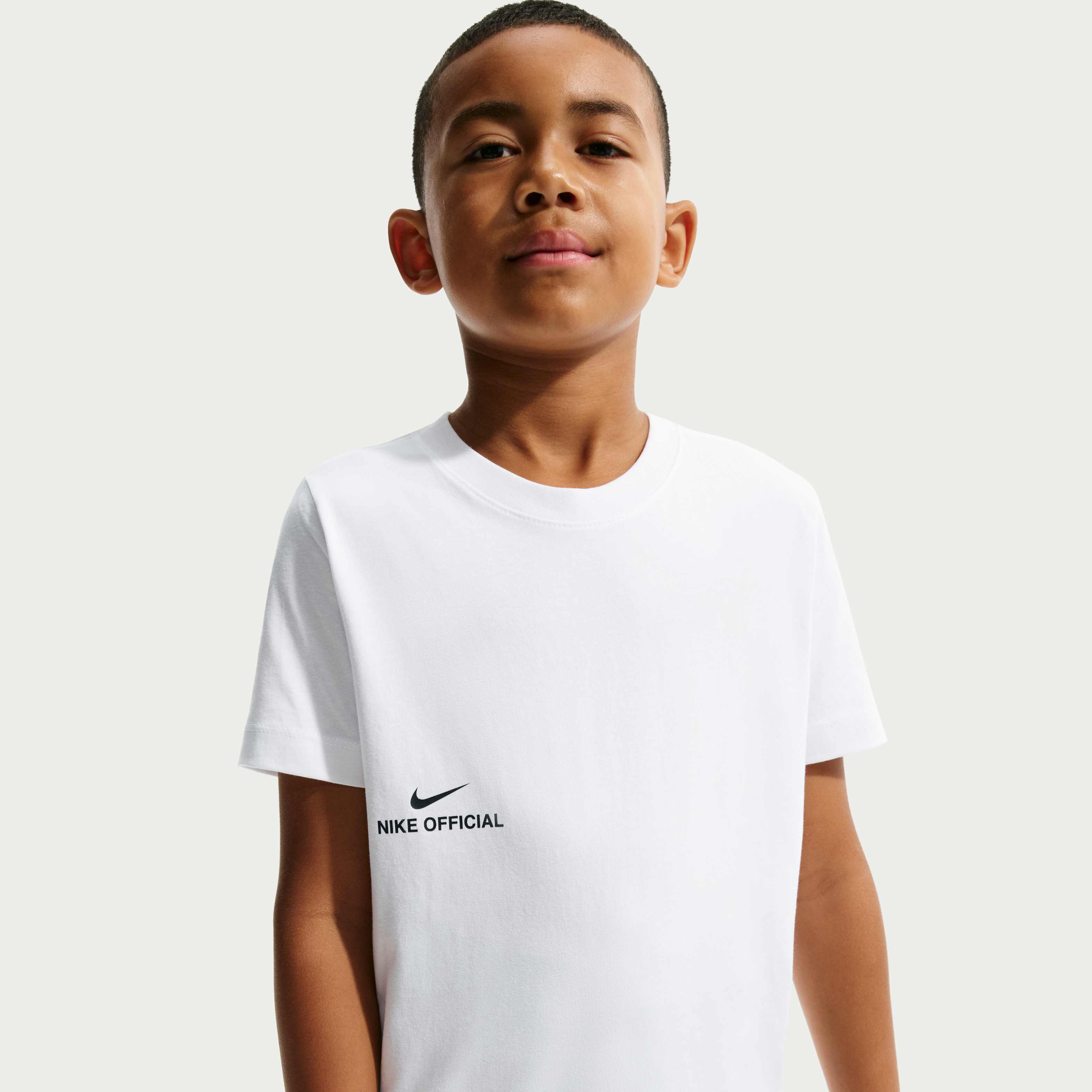 Buy Nike Sportswear Older Kids' T-Shirt - White @ Nike UAE