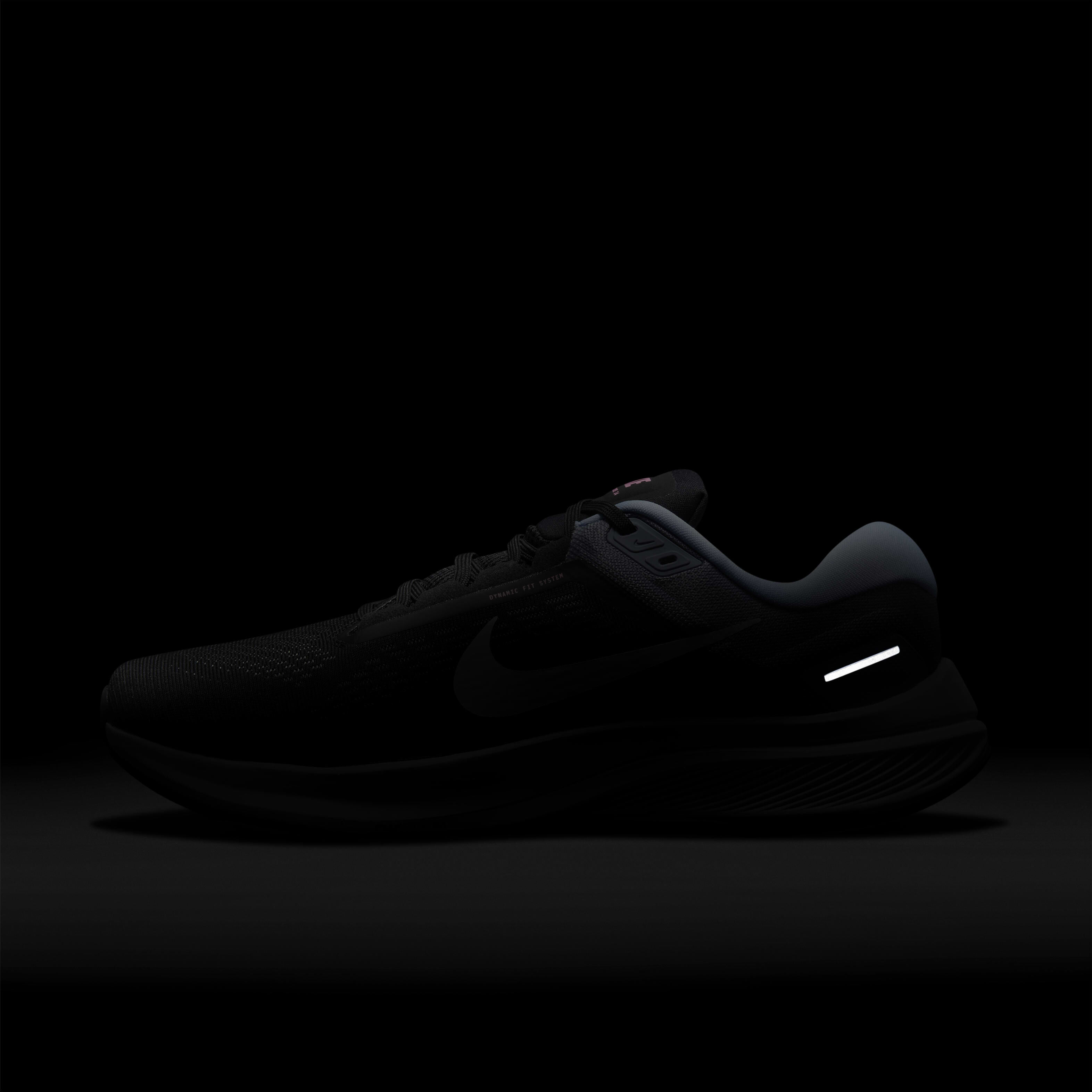 Buy Nike Structure 24 Men's Road Running Shoes - Black/Ashen Slate ...