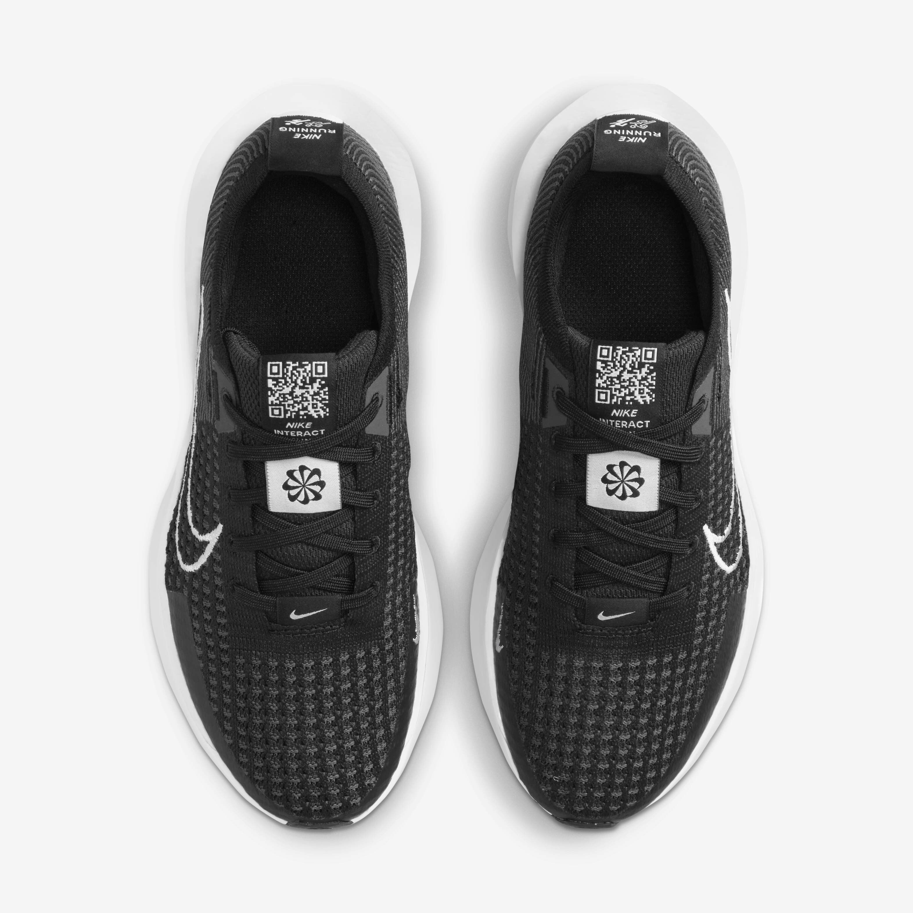 Buy Nike Interact Run Women's Road Running Shoes - Black/Anthracite ...