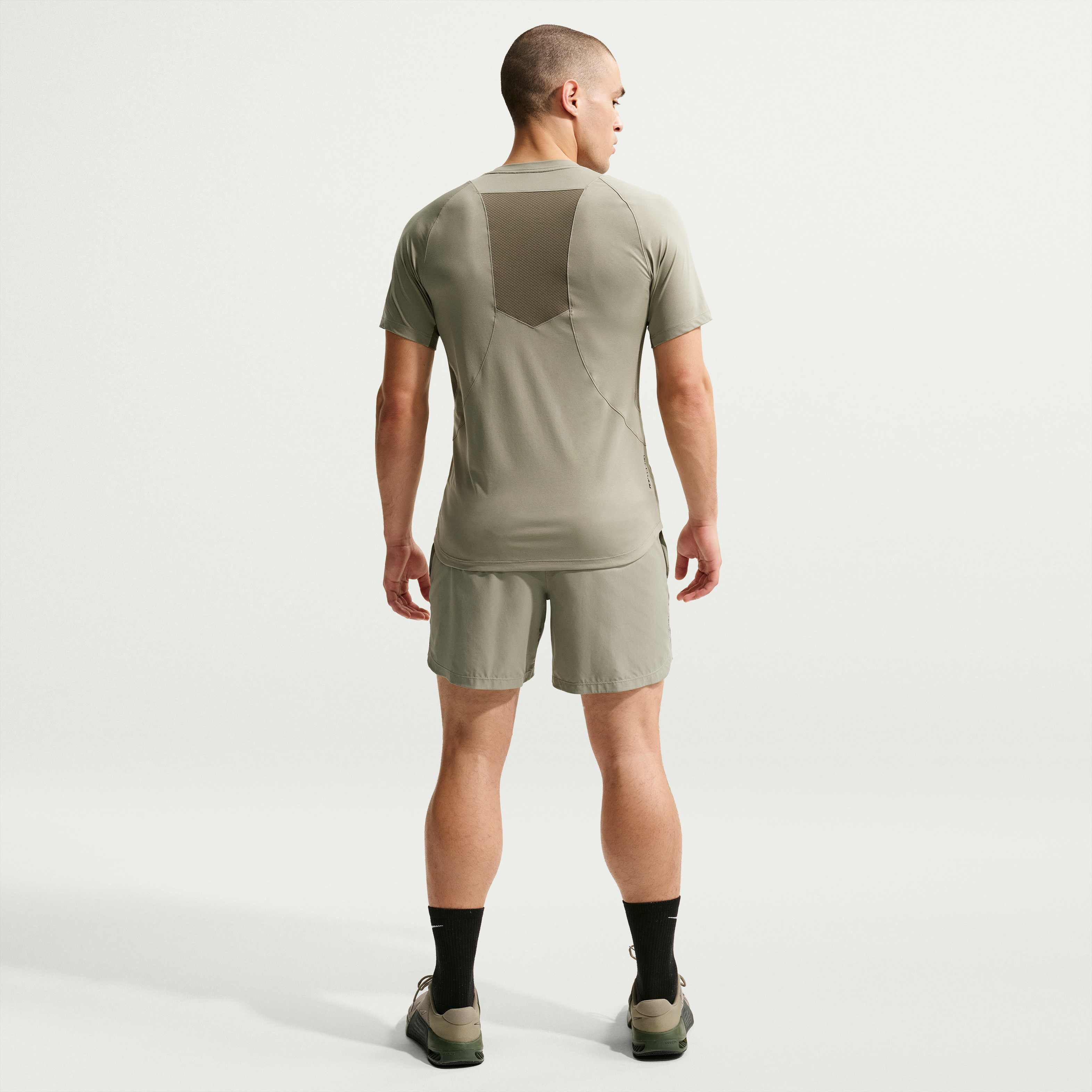 Buy Nike Pro Training Men's Dri-FIT ADV Short-Sleeve Top - Light Army ...