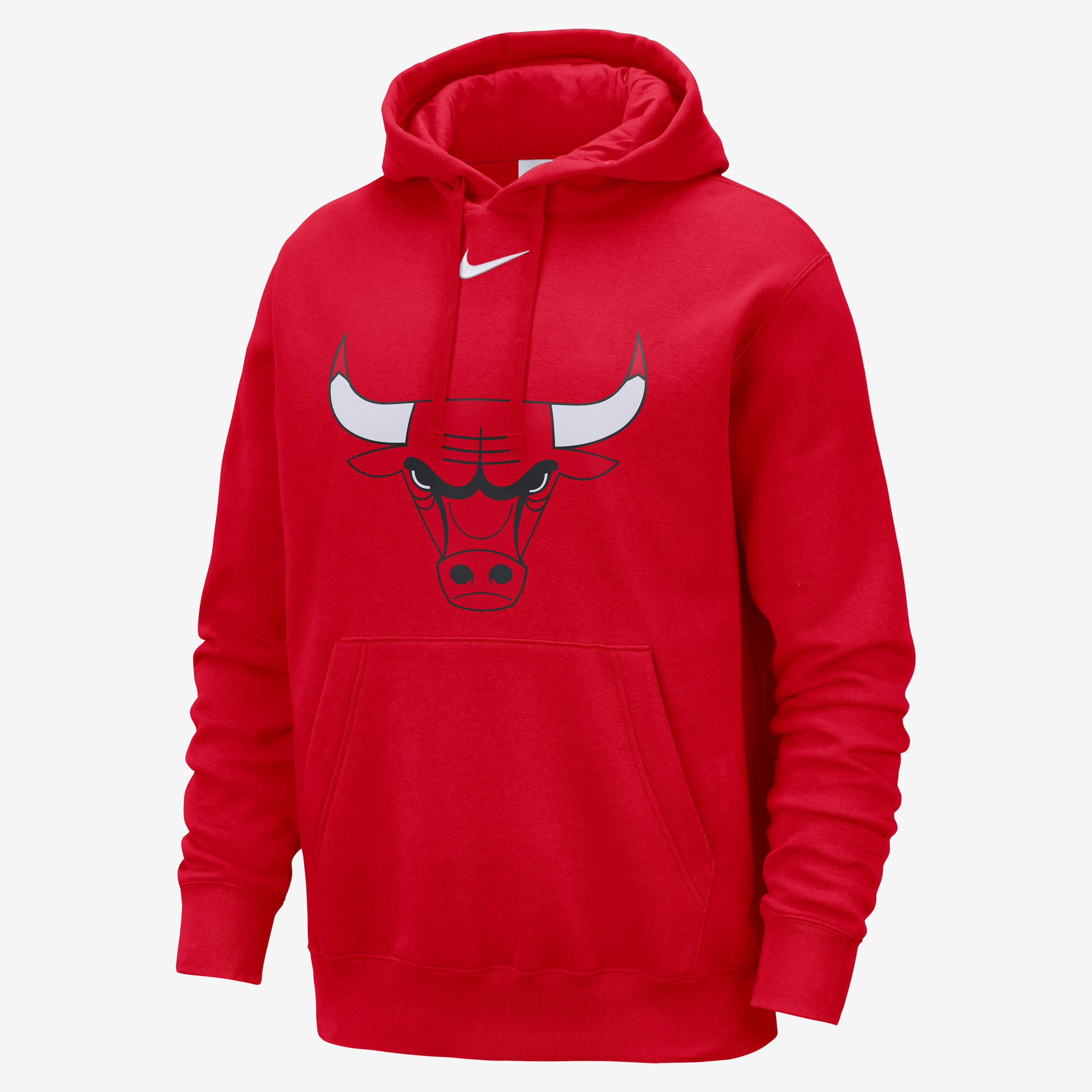 Buy Chicago Bulls Club Men's Nike NBA Pullover Hoodie - University Red ...