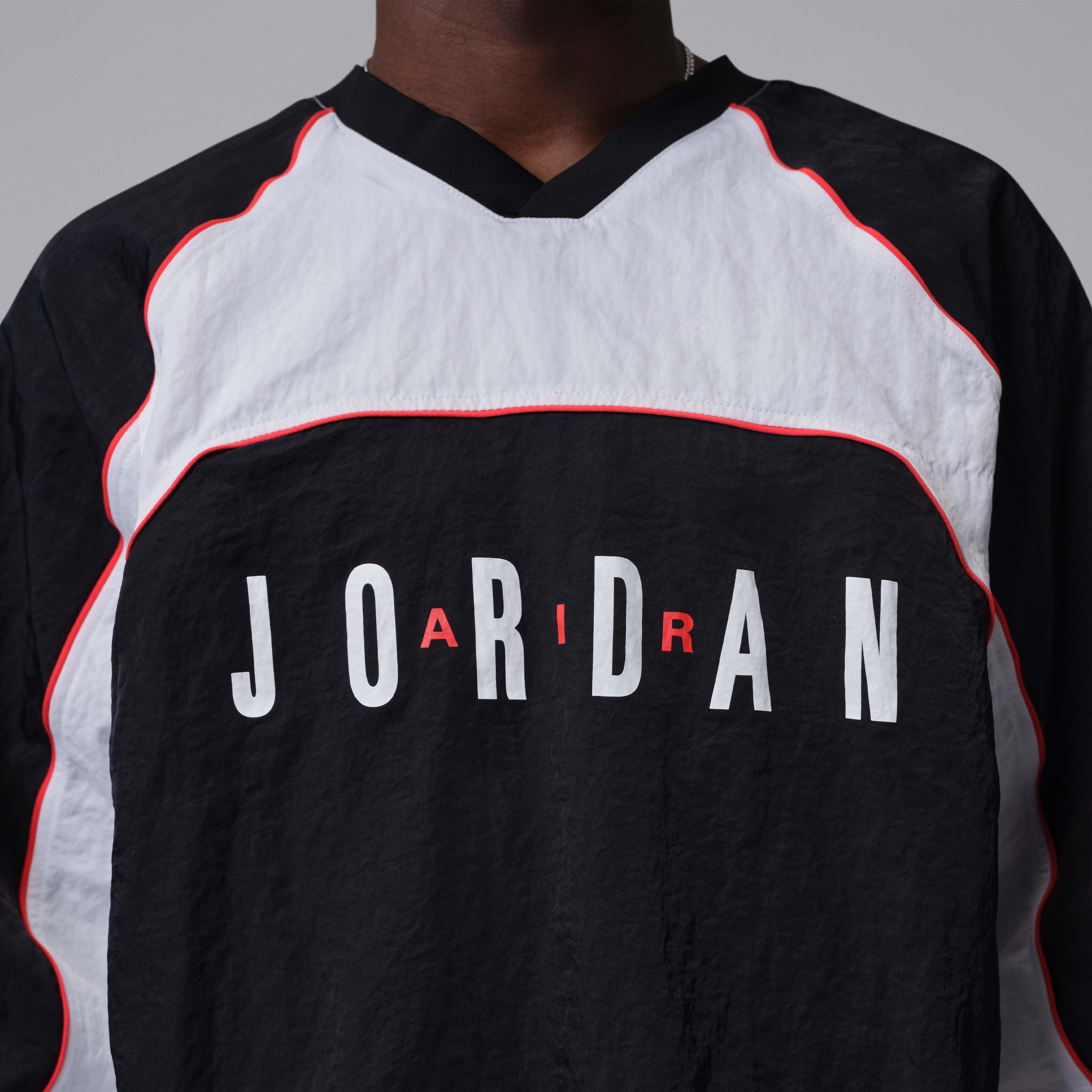 Buy Jordan Flight Men's Long-Sleeve Warm-Up Top - Black/White/Chile Red ...