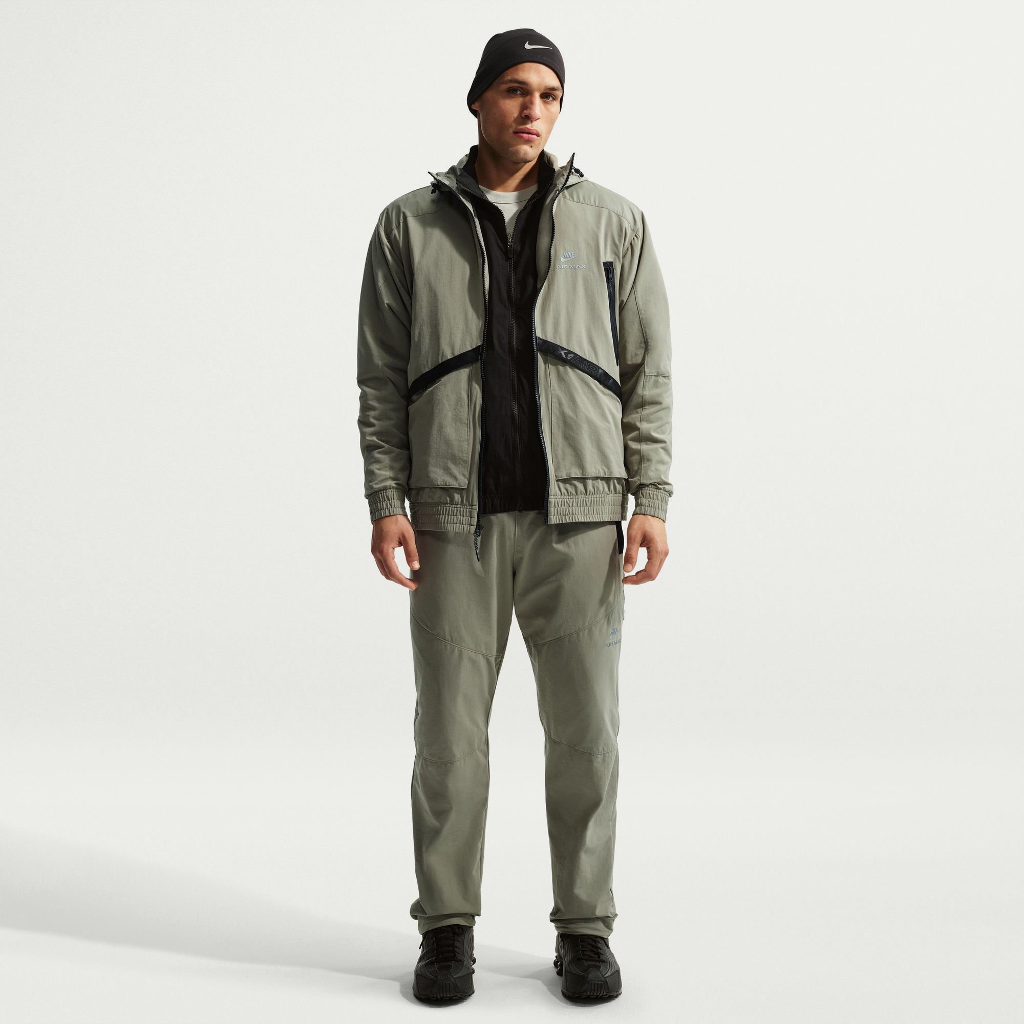 Buy Nike Sportswear Air Max Men's Woven Jacket - Light Army/Light Army ...