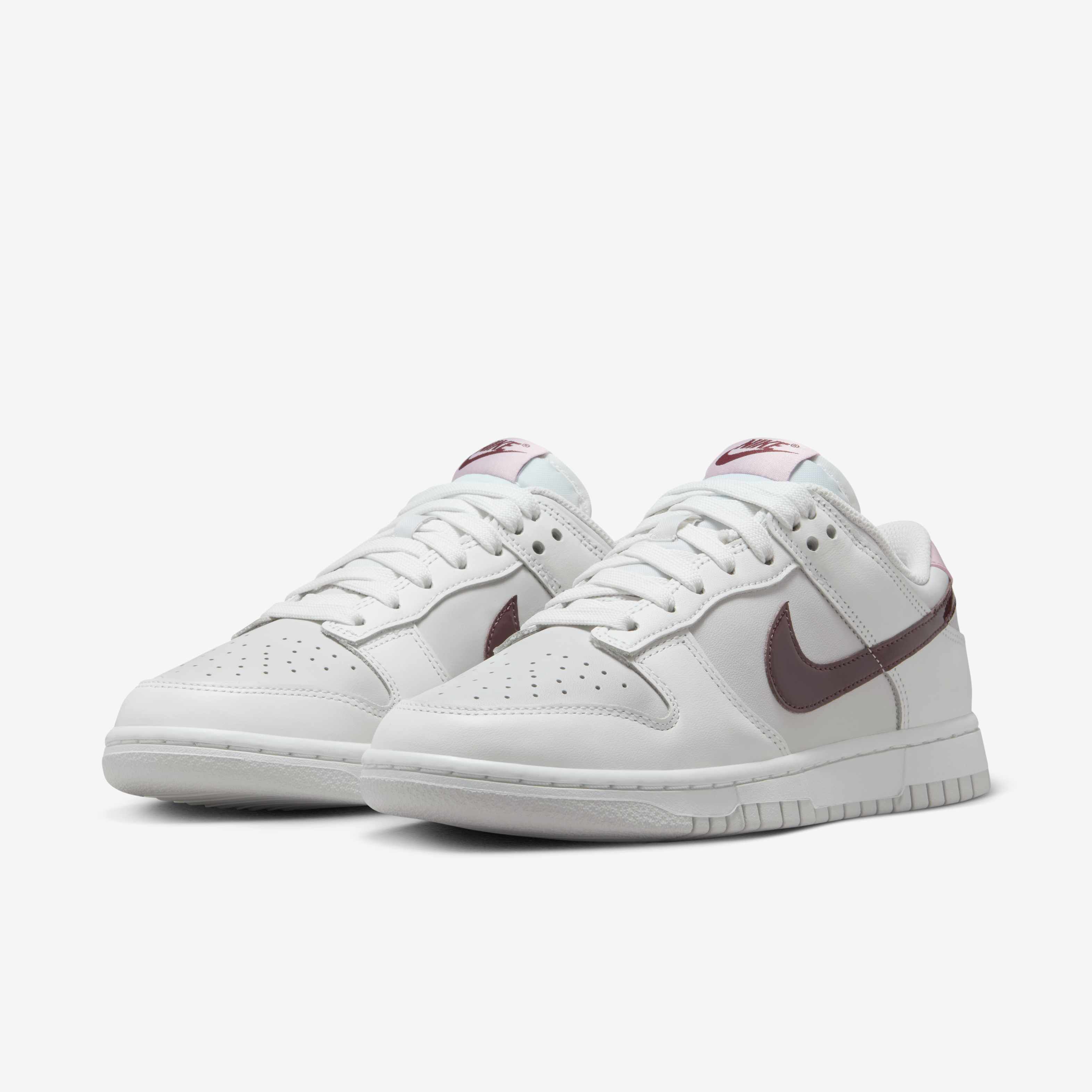 Buy Nike Dunk Low Women's Shoes - Summit White/Vast Grey/Burgundy Crush ...