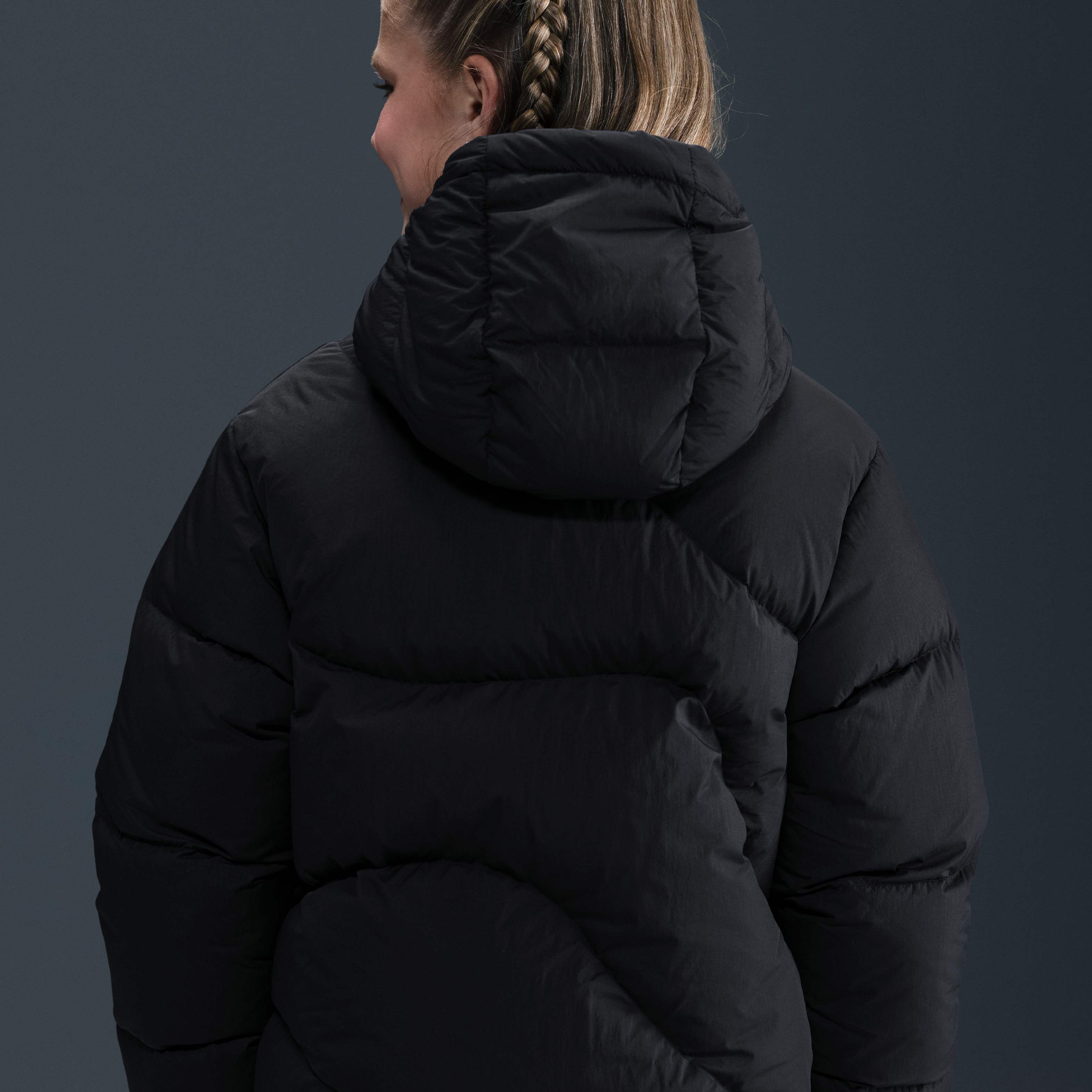 Buy Nike Sportswear Swoosh Older Kids' Therma-FIT Loose Down Puffer ...