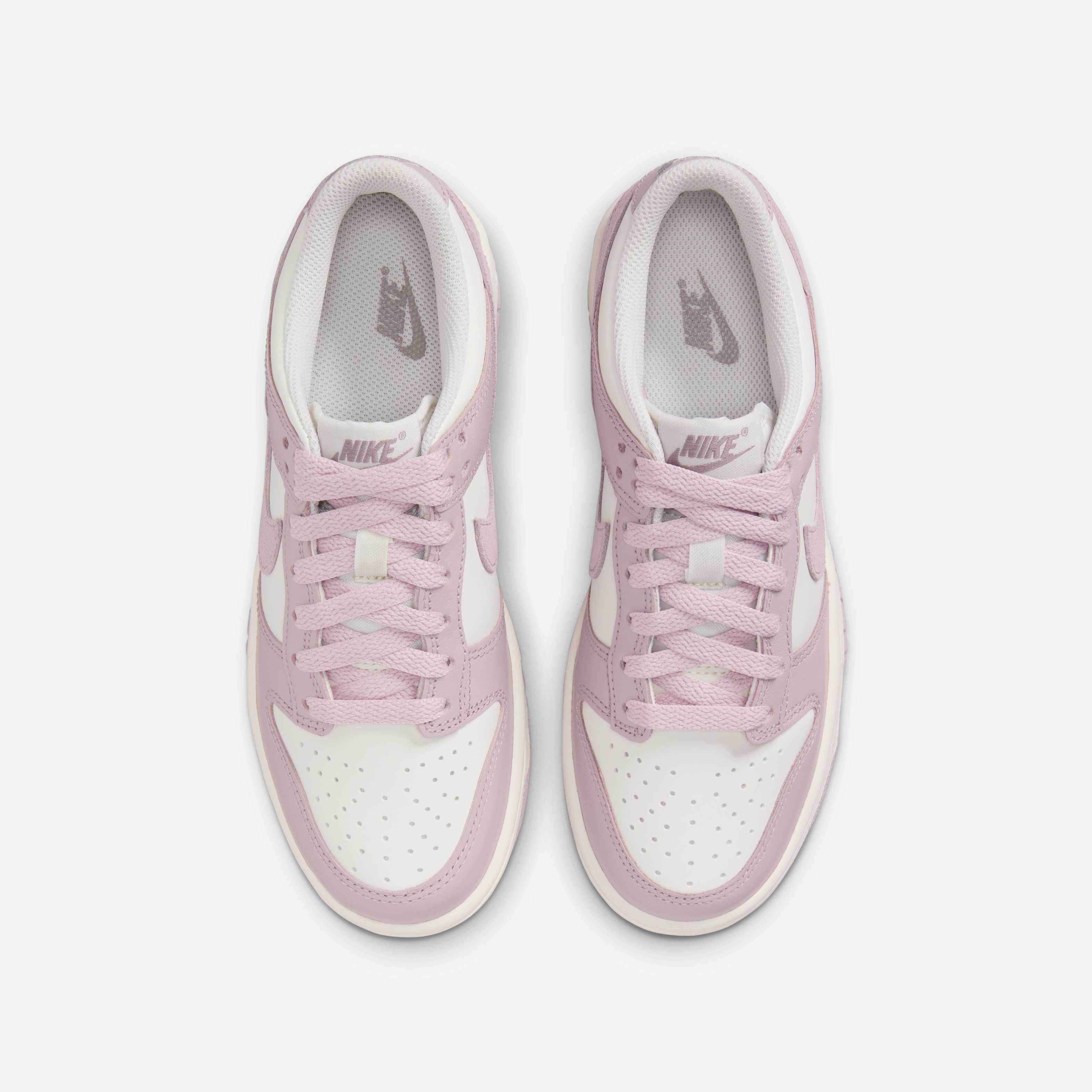 Buy Nike Dunk Low Older Kids' Shoes - Sail/Enigma Stone/Particle Rose ...