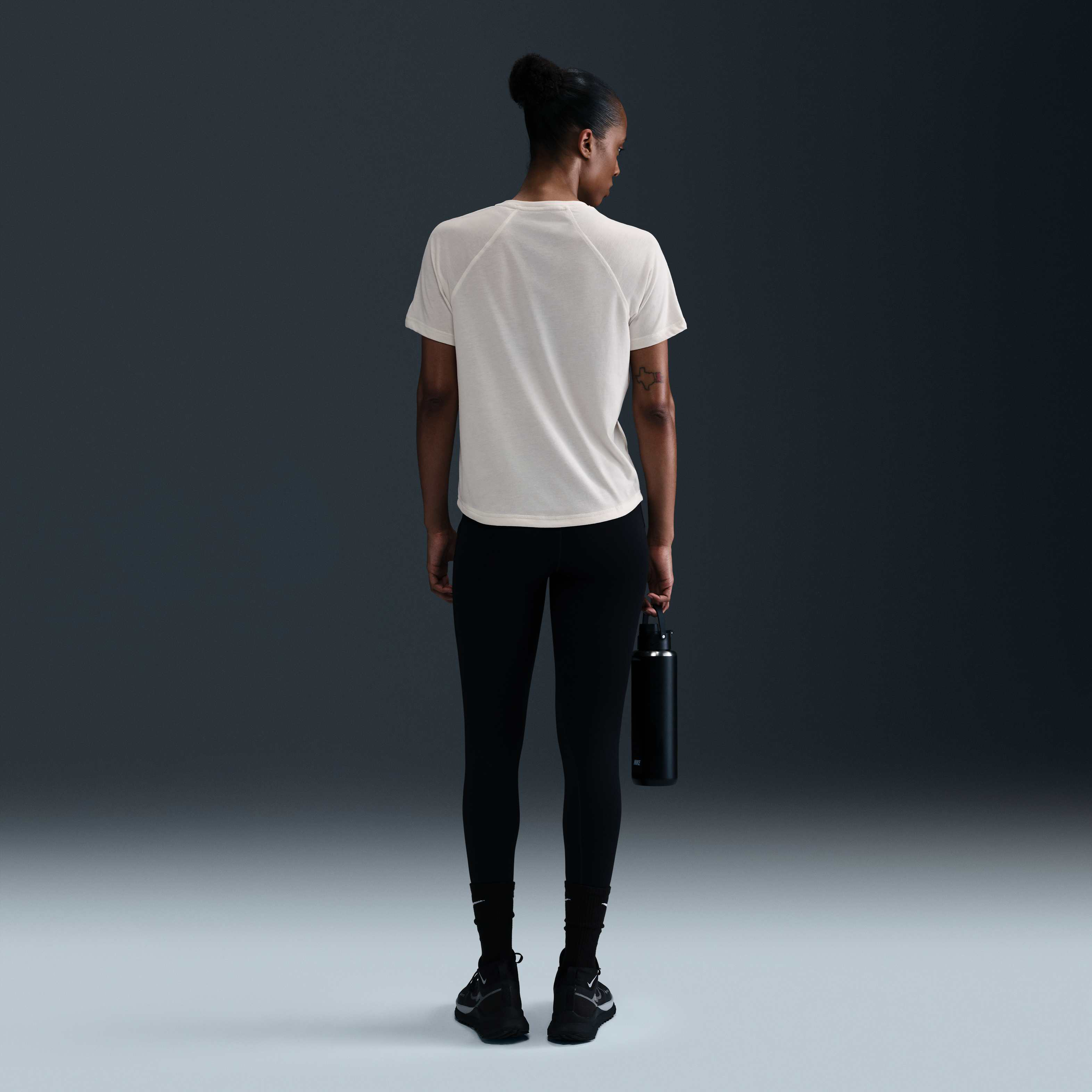 Buy Nike Trail Women's Dri-FIT Short-Sleeve Running Top - Phantom/Black ...