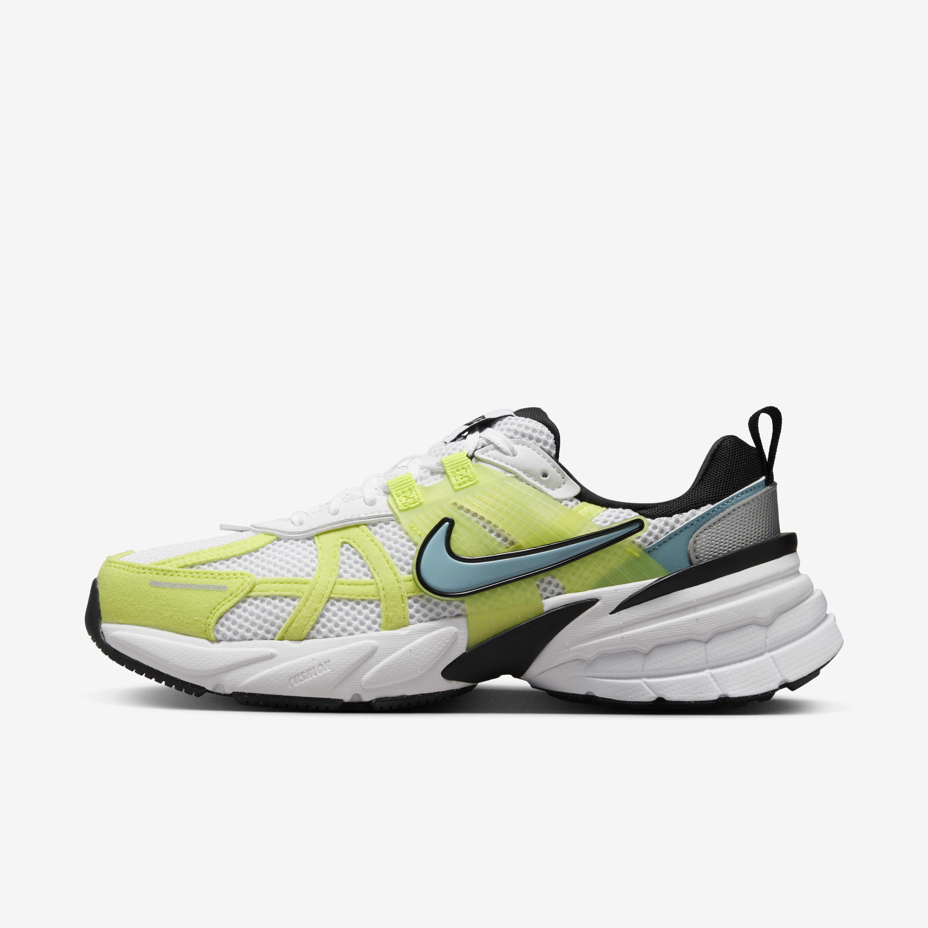 Buy Nike V2K Run Shoes - White/Cyber/Black/Denim Turquoise | Nike UAE ...