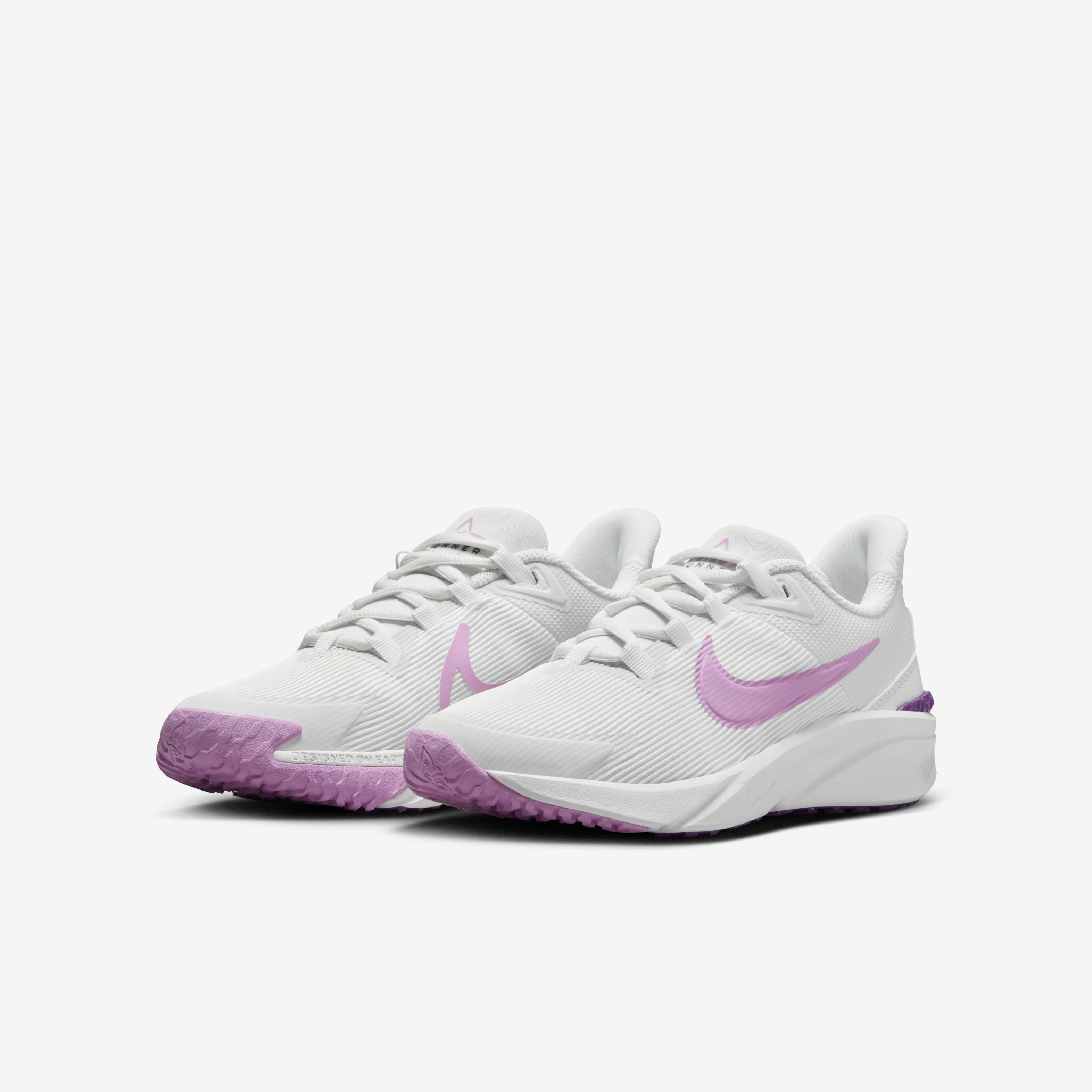 Buy Nike Star Runner 4 Older Kids' Road Running Shoes - Summit White ...