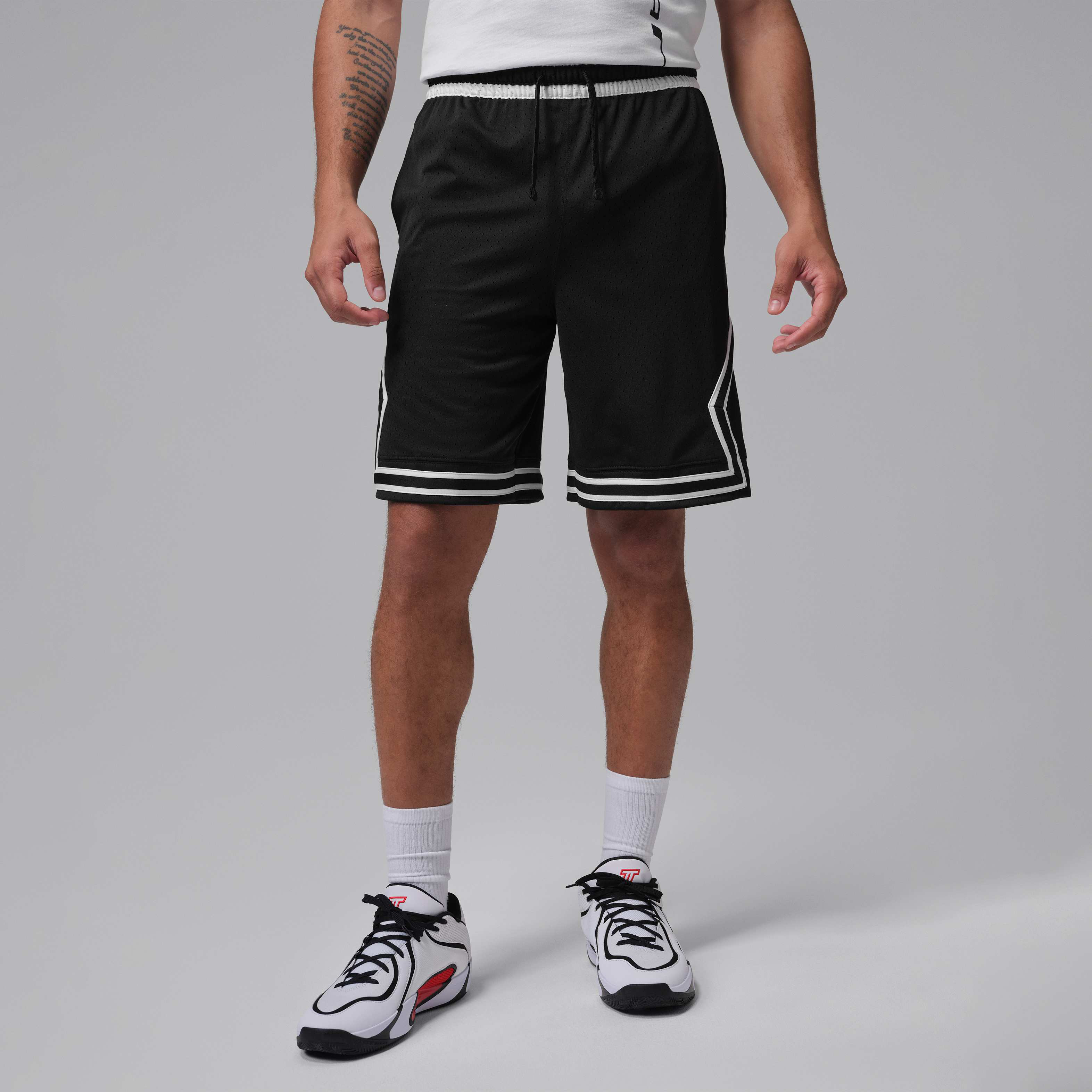 Buy Jordan Sport Men's Dri-FIT 23cms (approx.) Diamond Shorts - Black ...