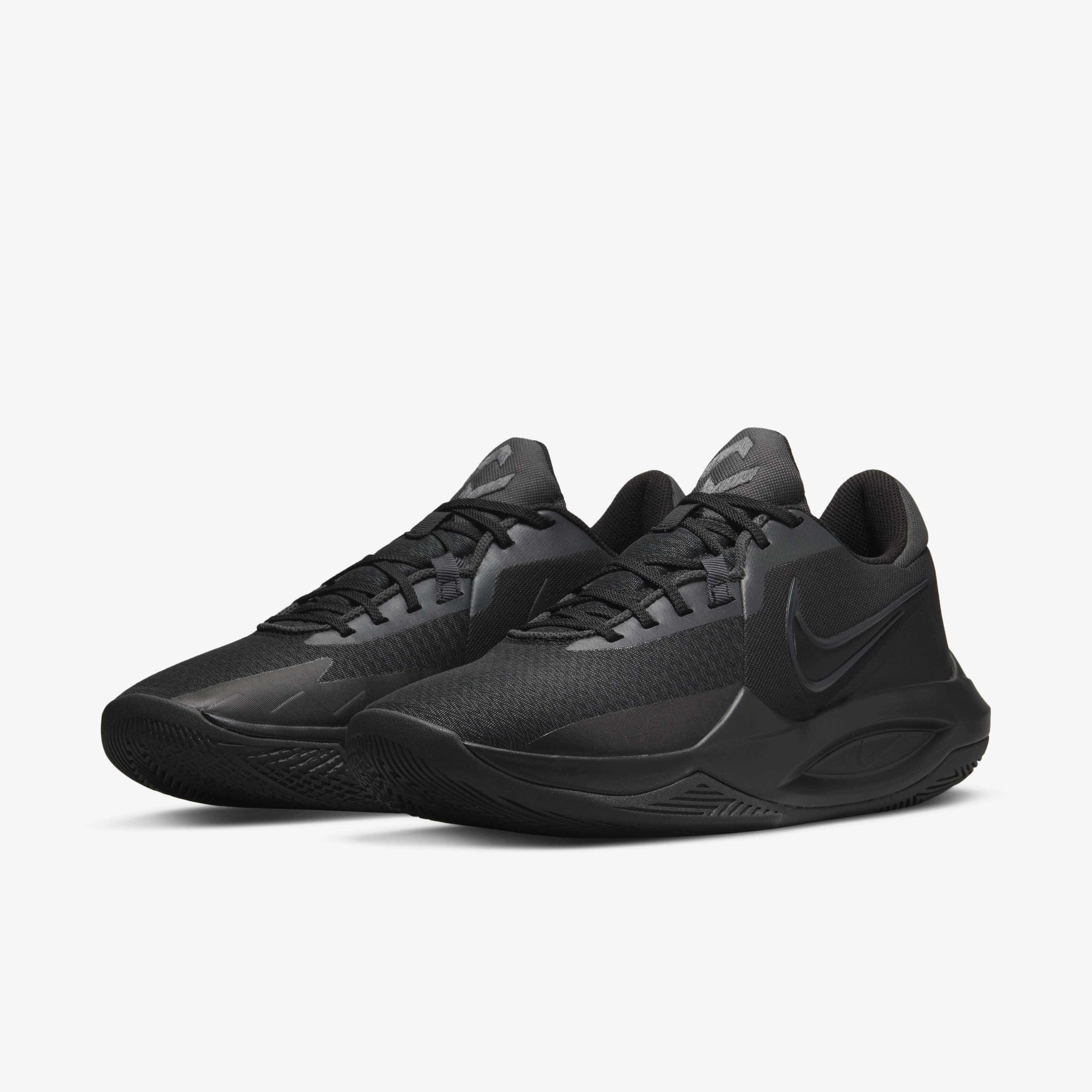 Buy Nike Precision 6 Basketball Shoes - Black/Black/Anthracite @ Nike UAE