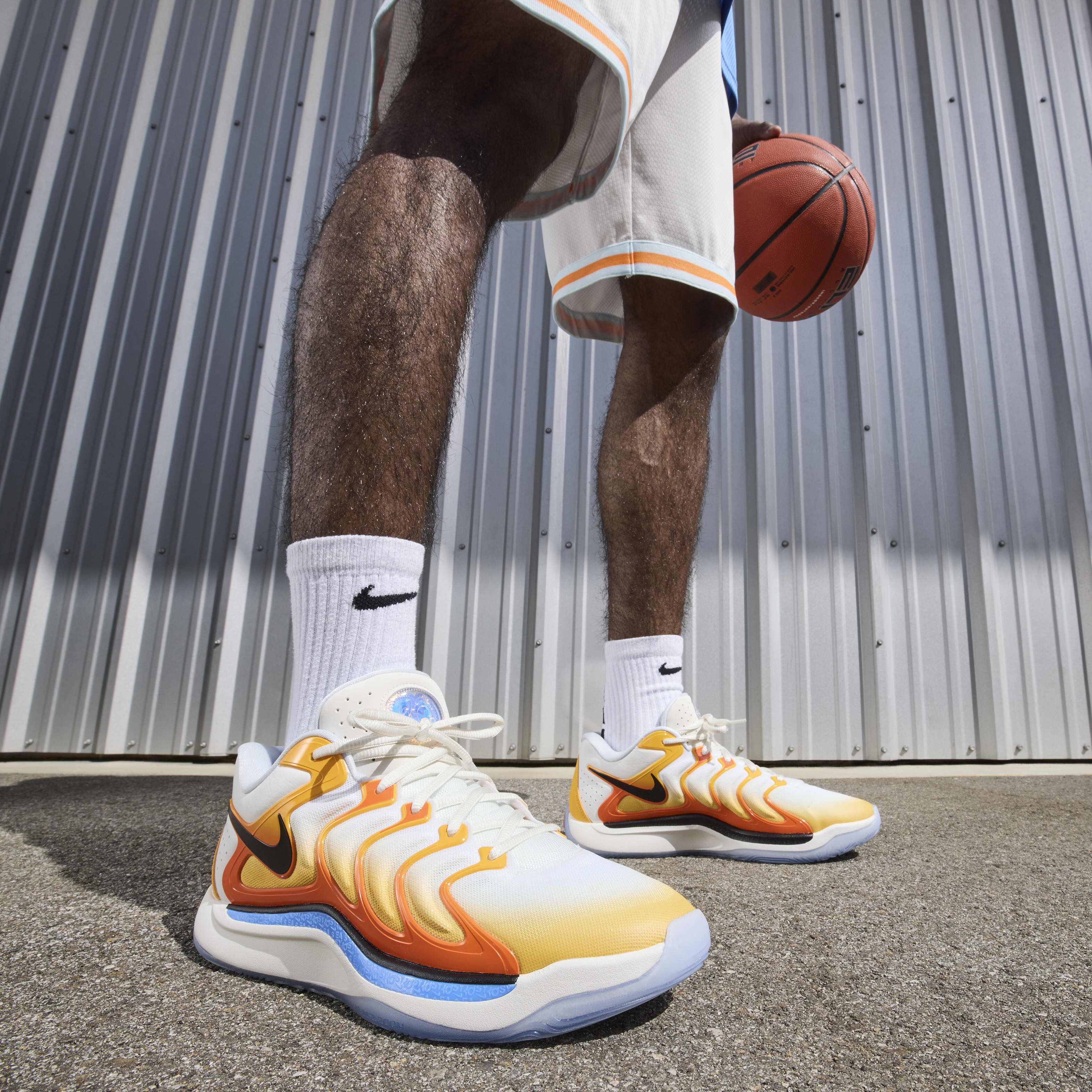 Buy KD17 Basketball Shoes - University Gold/Safety Orange/University ...