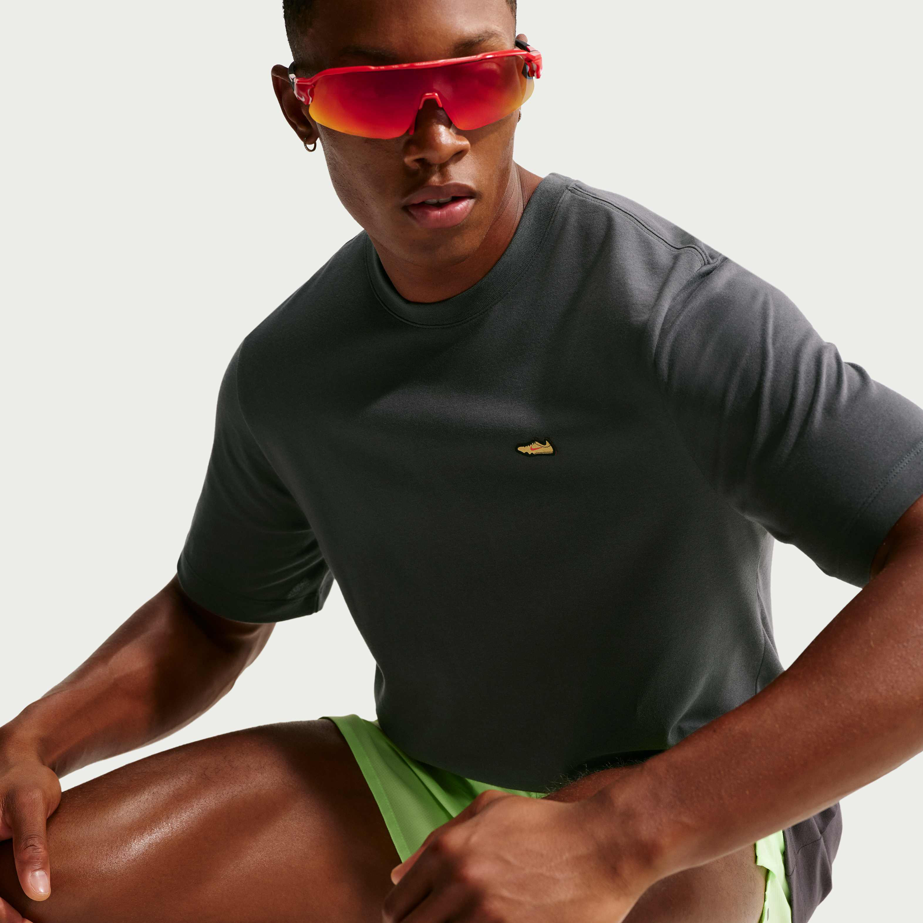 Buy Nike Retro Men's Dri-FIT Running T-Shirt - Anthracite @ Nike UAE