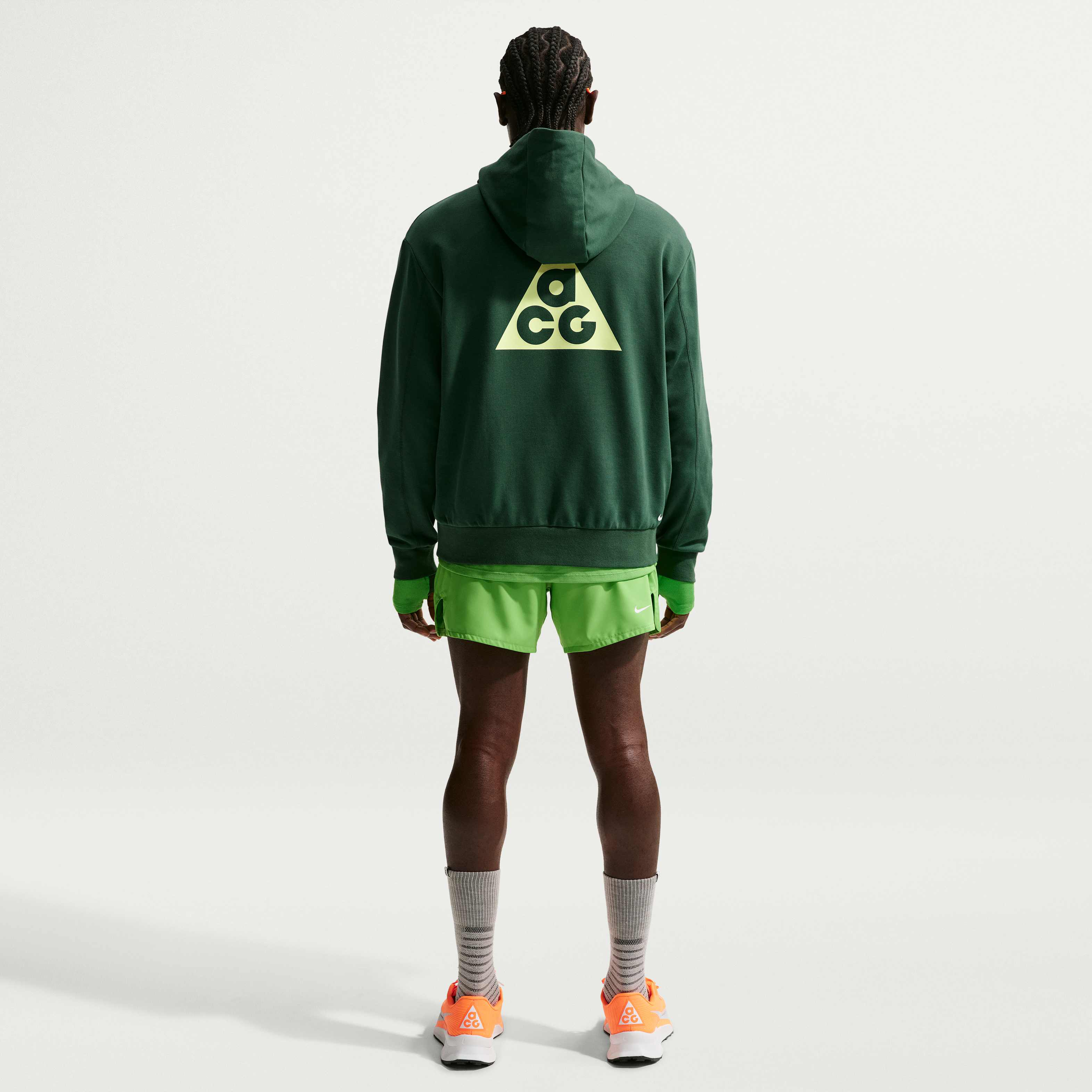 Buy Nike ACG 'Magic Hour' Men's Dri-FIT Trail Hoodie - Fir/Volt Ice ...