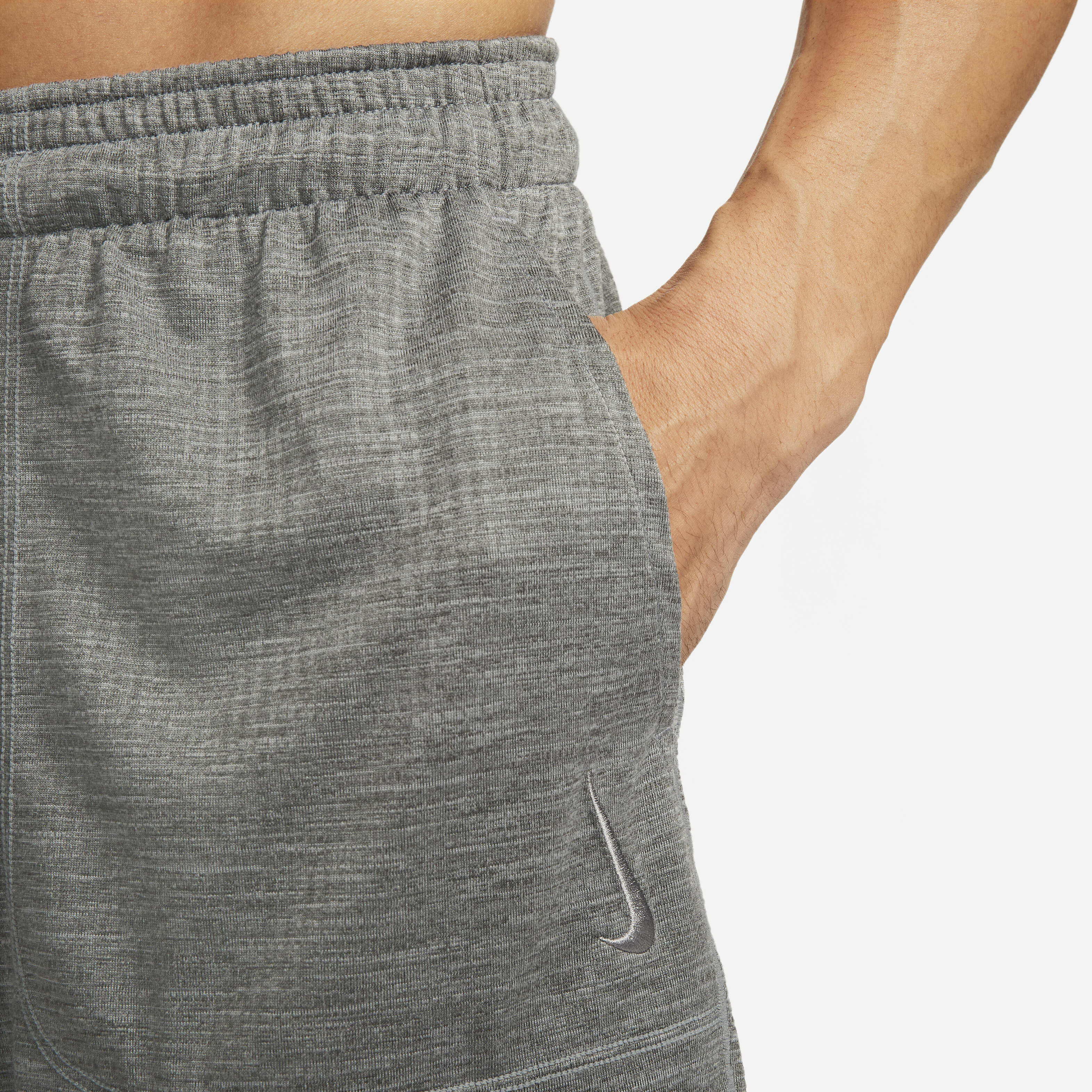 Buy Nike Yoga Men's Dri-FIT 12.5cm (approx.) Unlined Shorts - Cool Grey ...