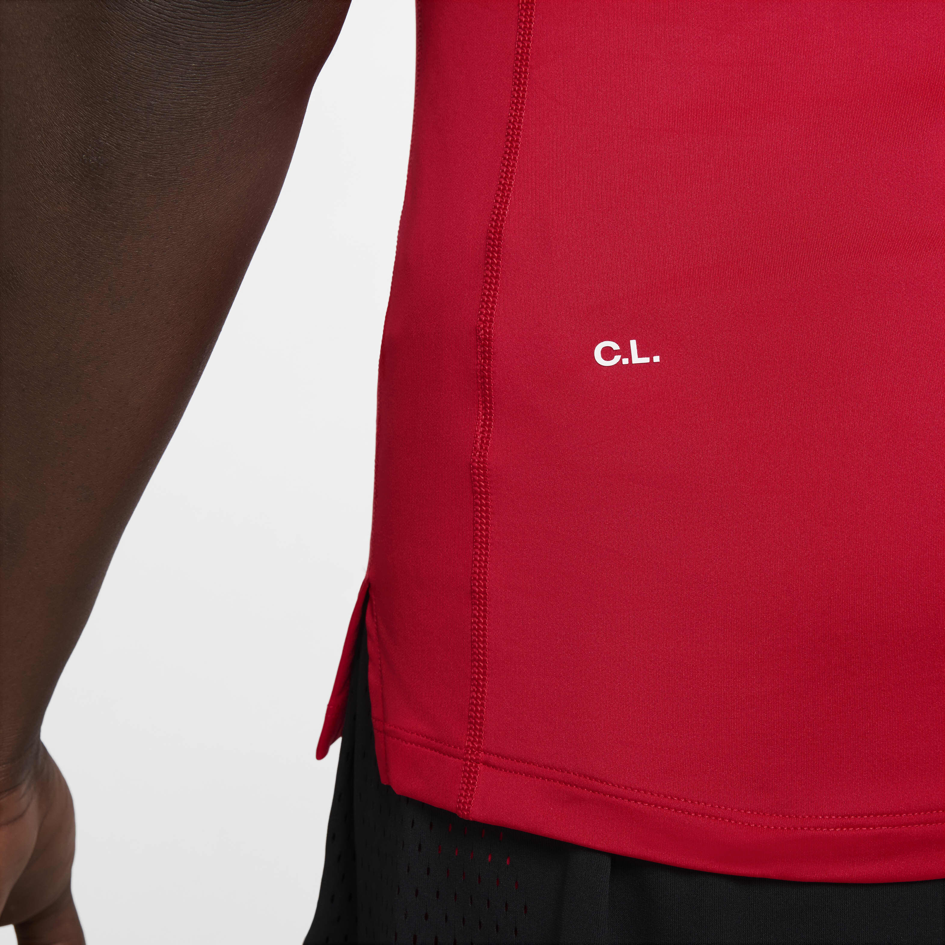 Buy NOCTA Men's Short-Sleeve Base Layer Basketball Top - University Red ...