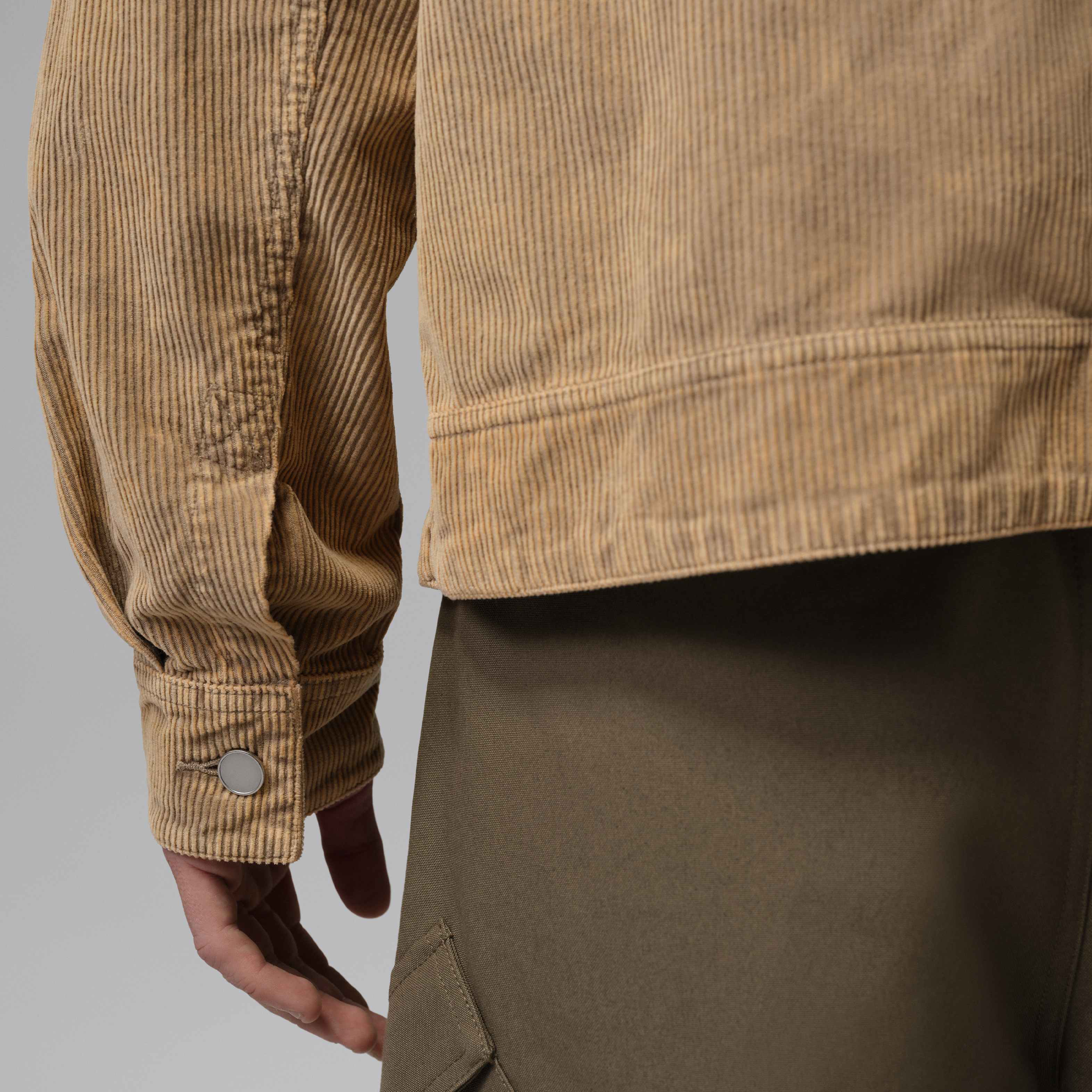 Buy Jordan Flight Men's Corduroy Chore Jacket - Khaki/Khaki @ Nike UAE