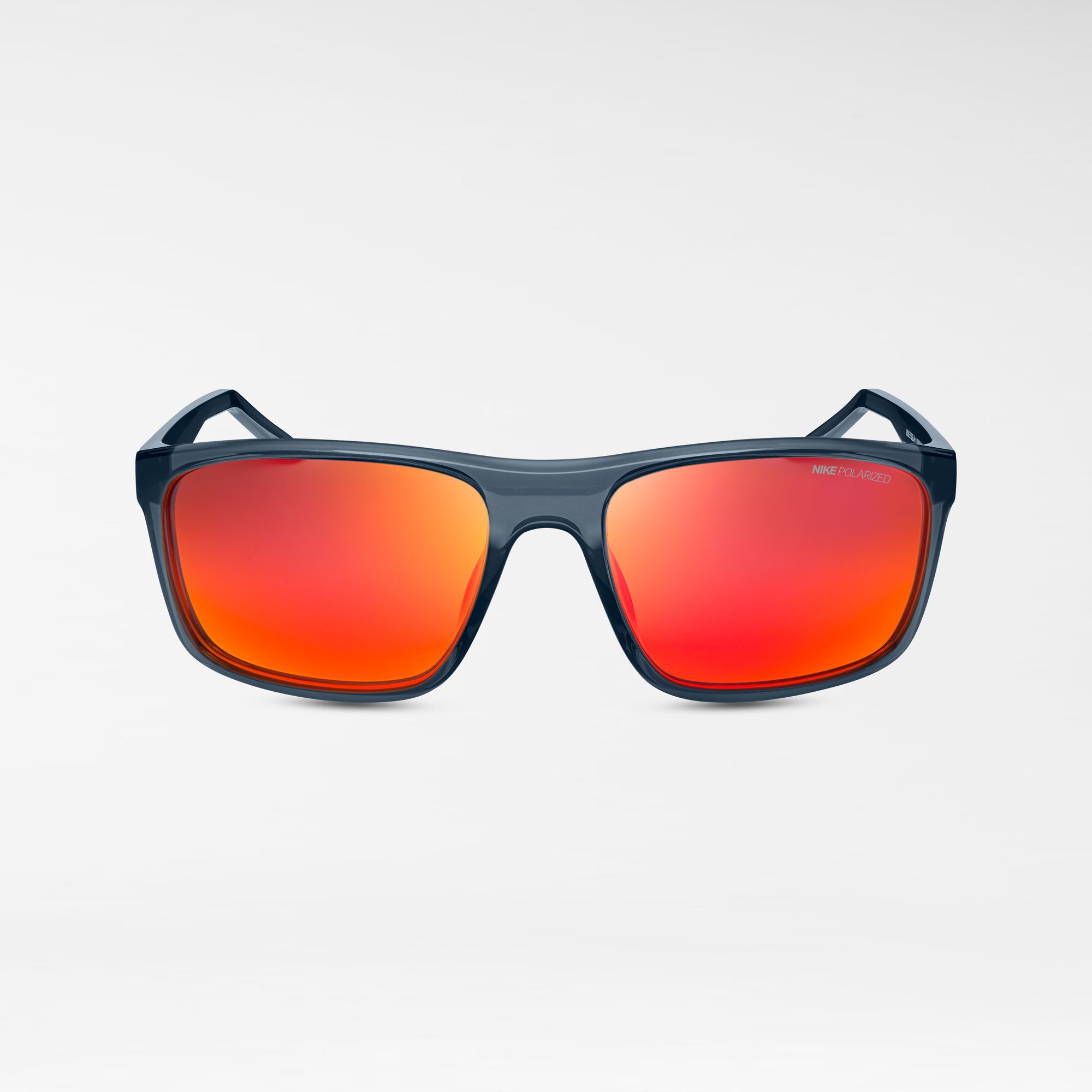 Buy Nike Fire Large Polarized Sunglasses - Dark Grey/University Red ...