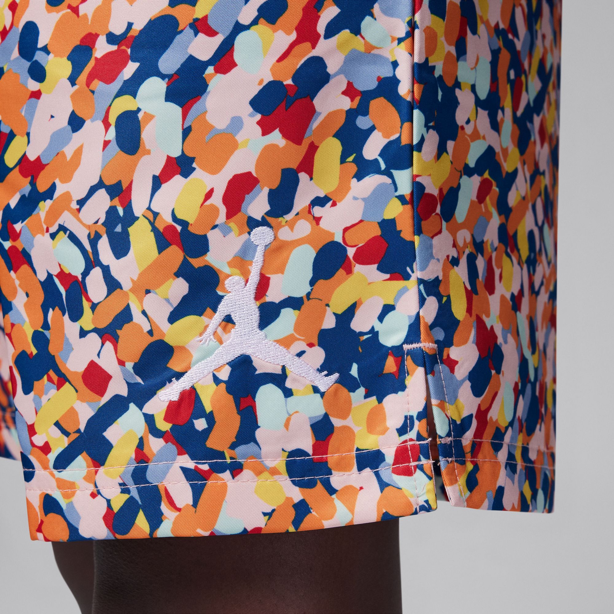 Buy Jordan MJ Essentials Poolside Big Kids' Printed Shorts - Lotus Pink ...