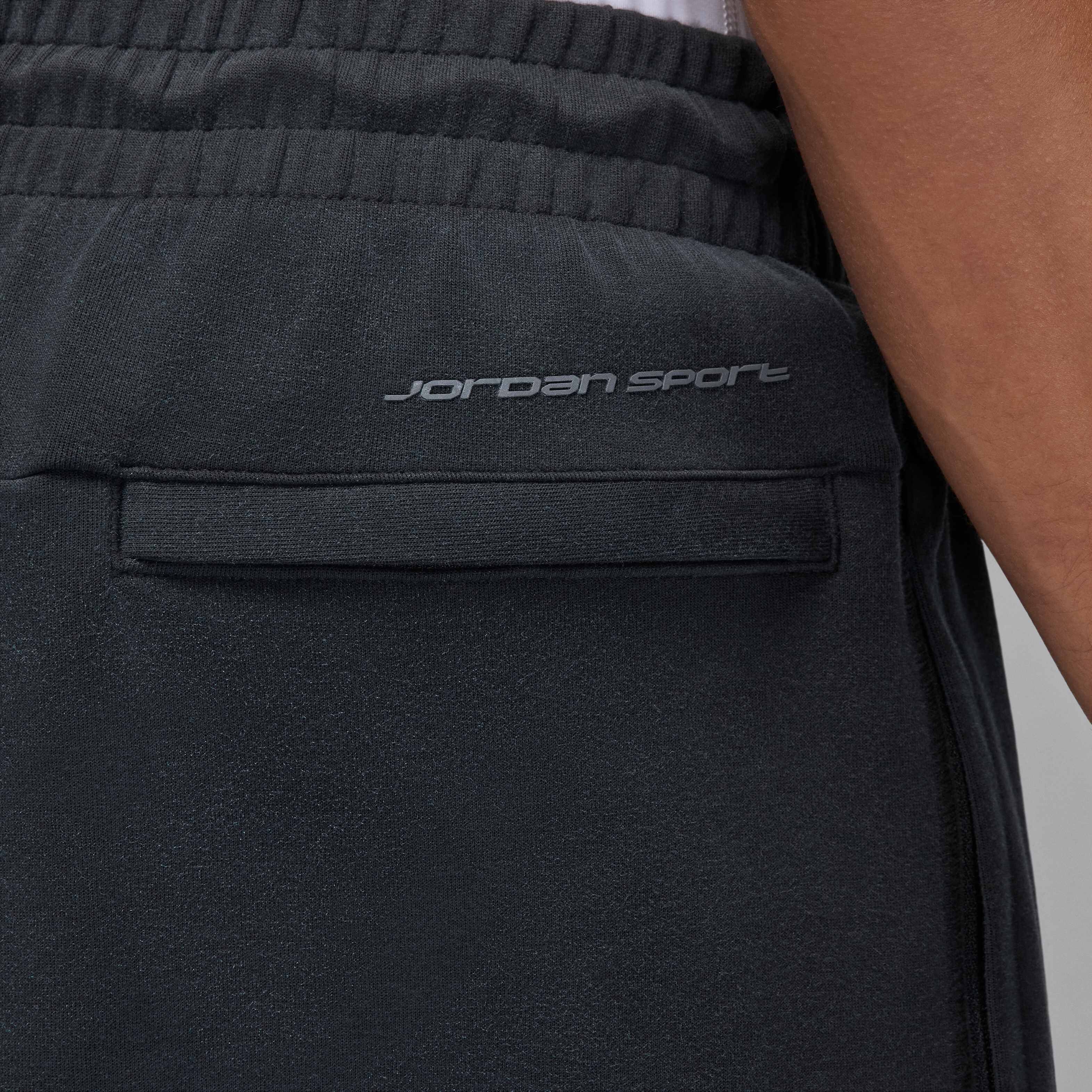 Buy Jordan Sport Hoop Fleece Men's Dri-FIT Trousers - Black/Dark Shadow ...