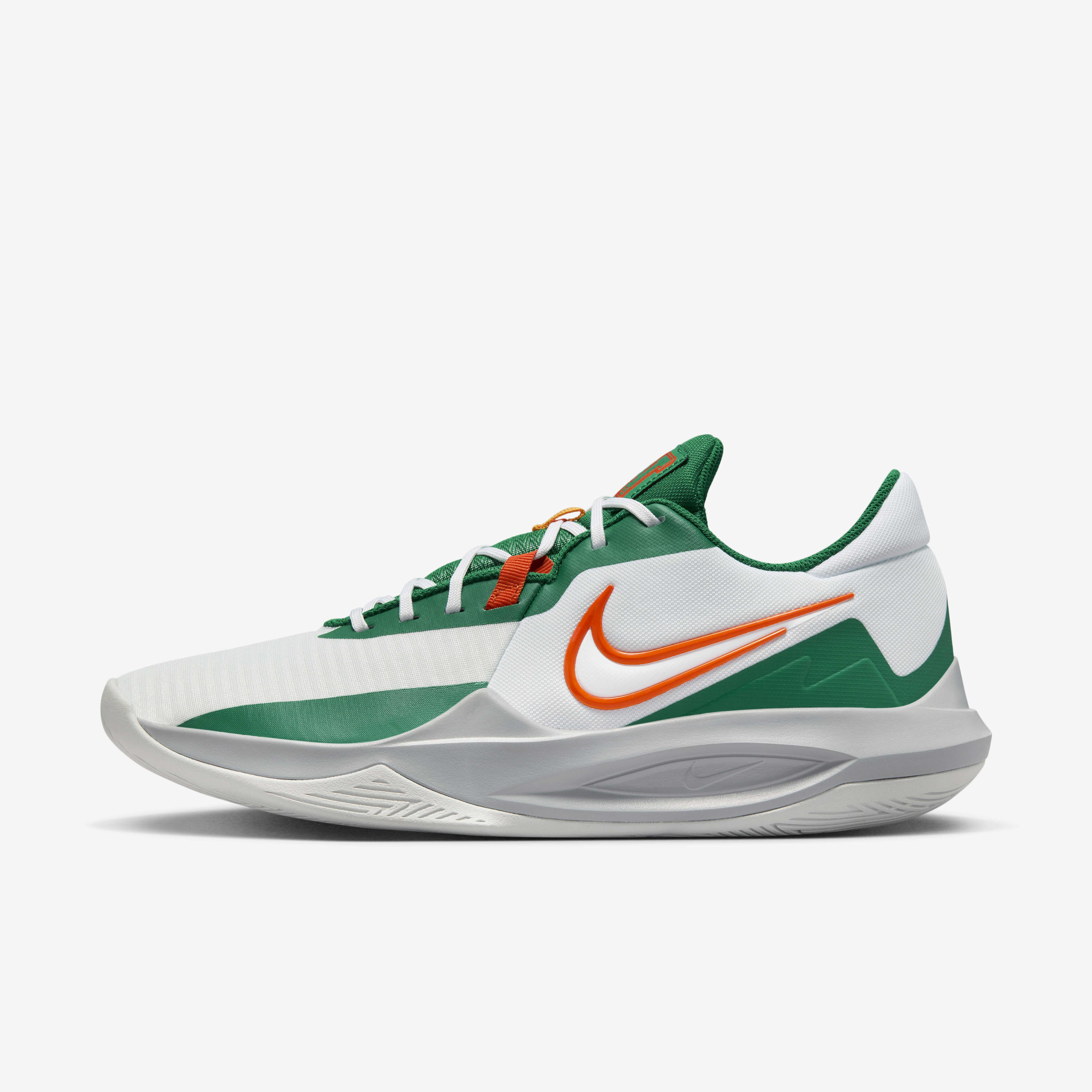 Buy Nike Precision 6 Basketball Shoes - White/Malachite/Sundial/Safety ...