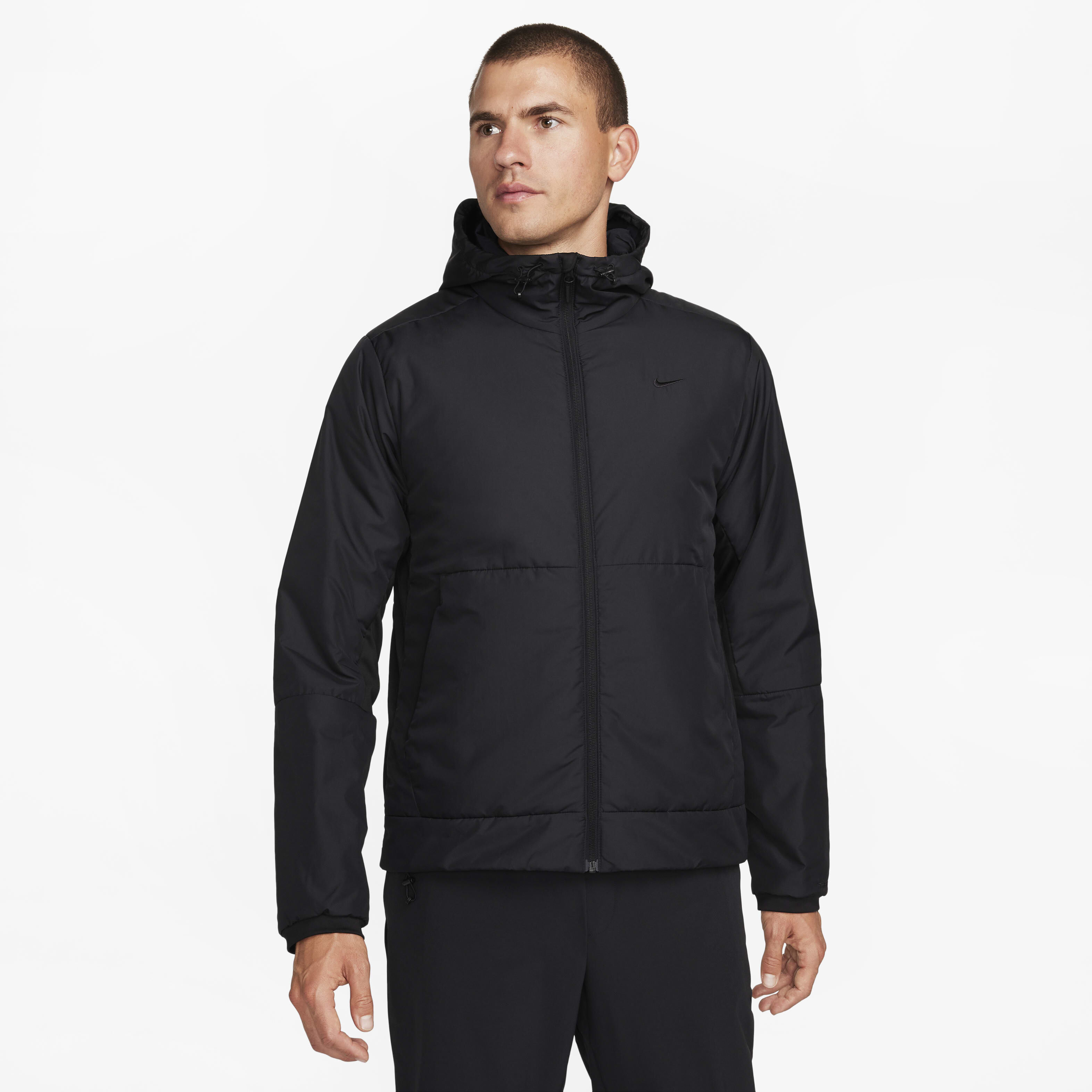 Buy Nike Unlimited Men's Therma-FIT Versatile Jacket - Black/Black ...