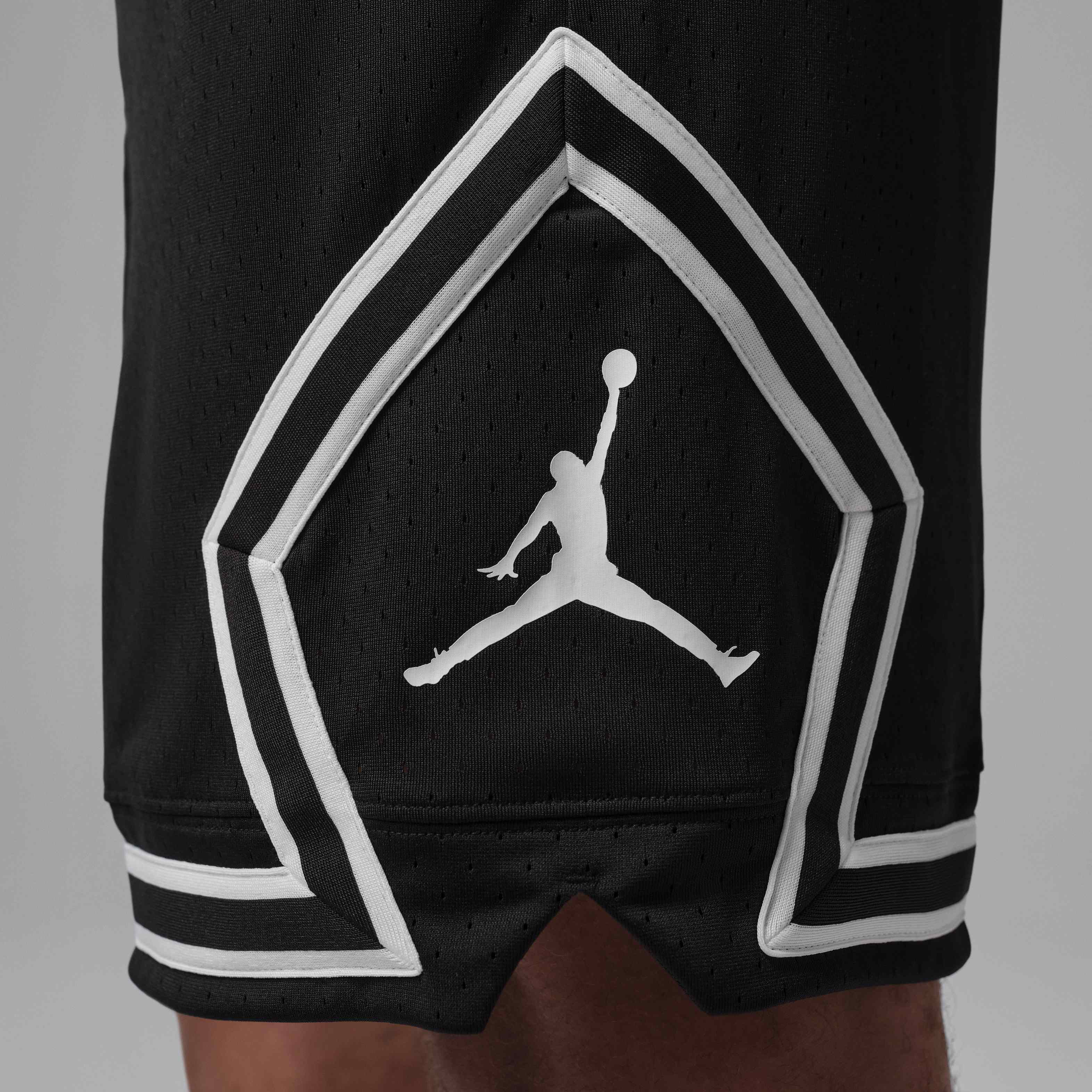 Buy Jordan Sport Men's Dri-FIT 23cms (approx.) Diamond Shorts - Black ...