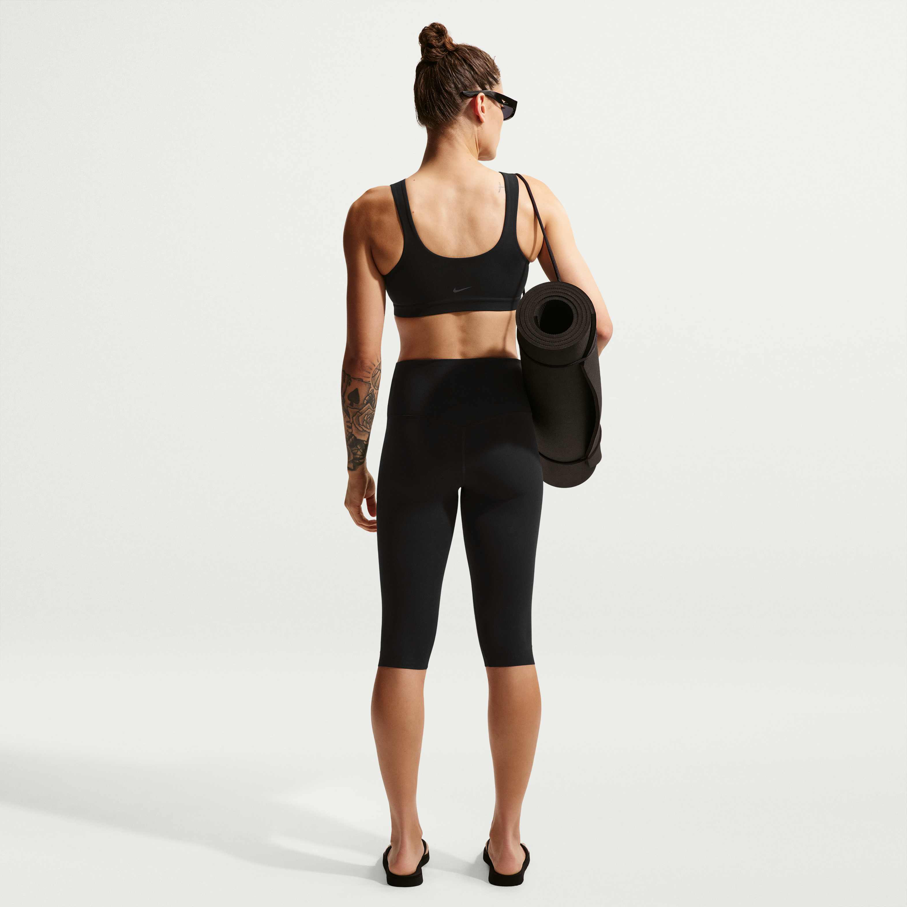 Buy Nike Zenvy Women's Light-Support Lightly Lined Sports Bra - Black ...