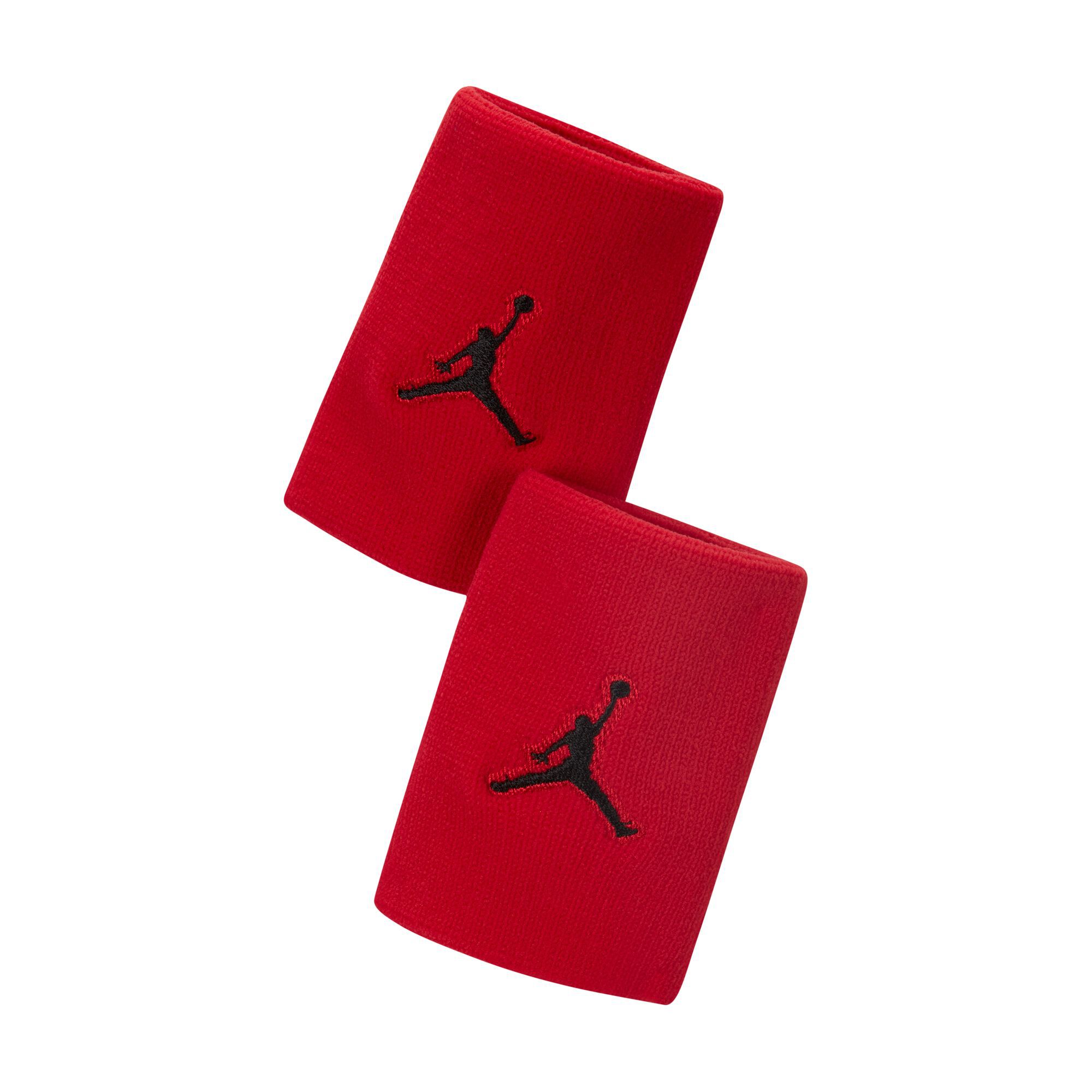 Buy Michael Jordan Jordan Jumpman Wristbands - Gym Red/Black | Nike UAE ...