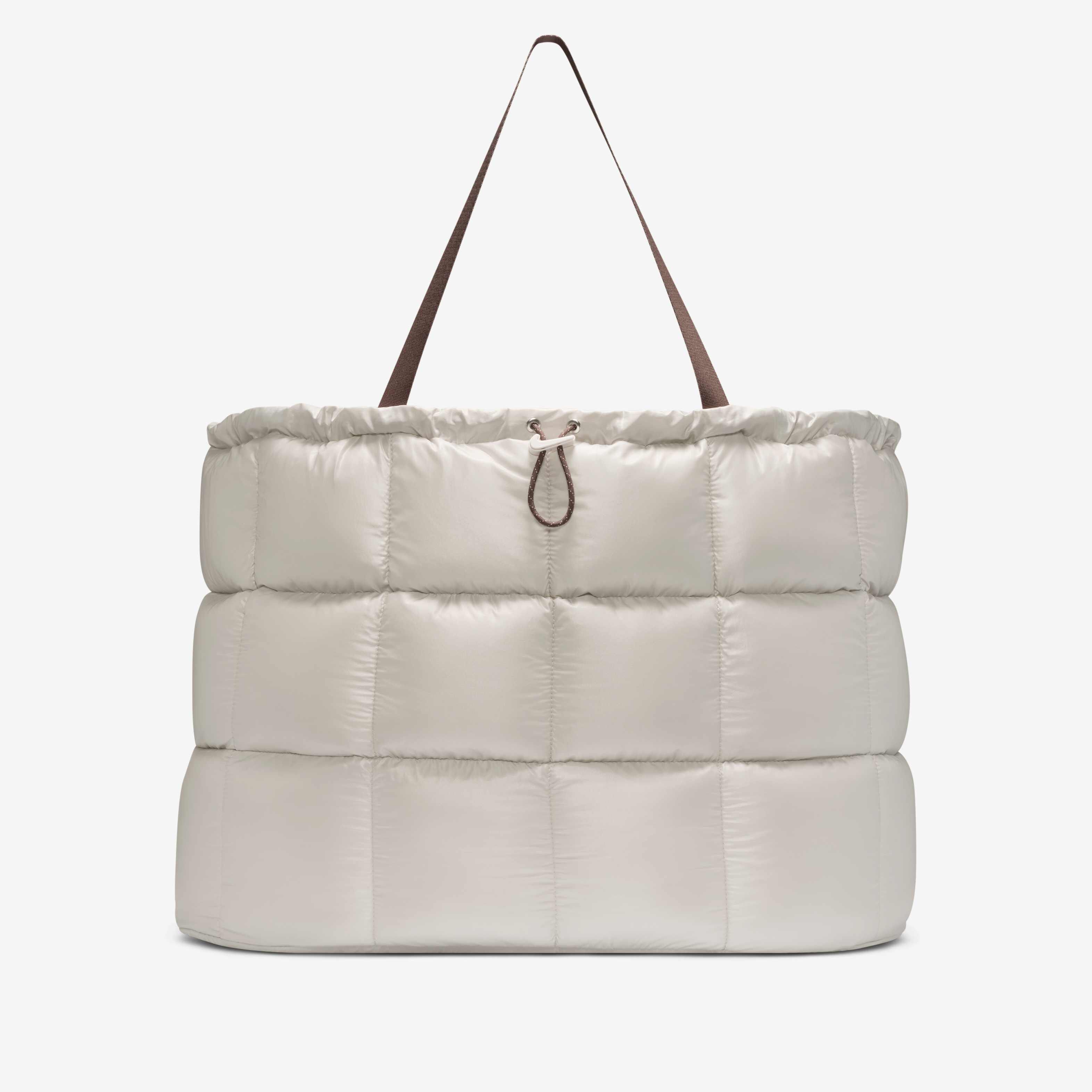 Buy Nike Sportswear Puffle Extra Large Tote (60L) - Light Bone/Mink ...
