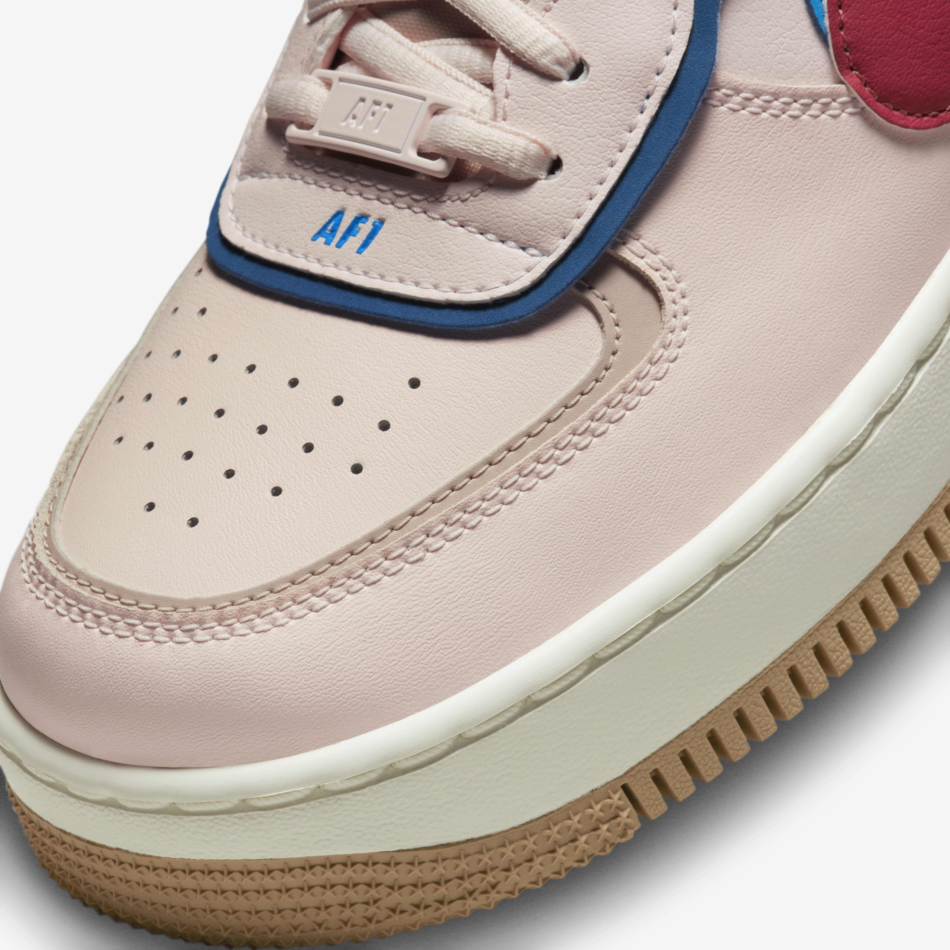 Buy Nike Air Force 1 Shadow Women's Shoes - Light Soft Pink/Fossil Stone/Team Red/Canyon Rust ...