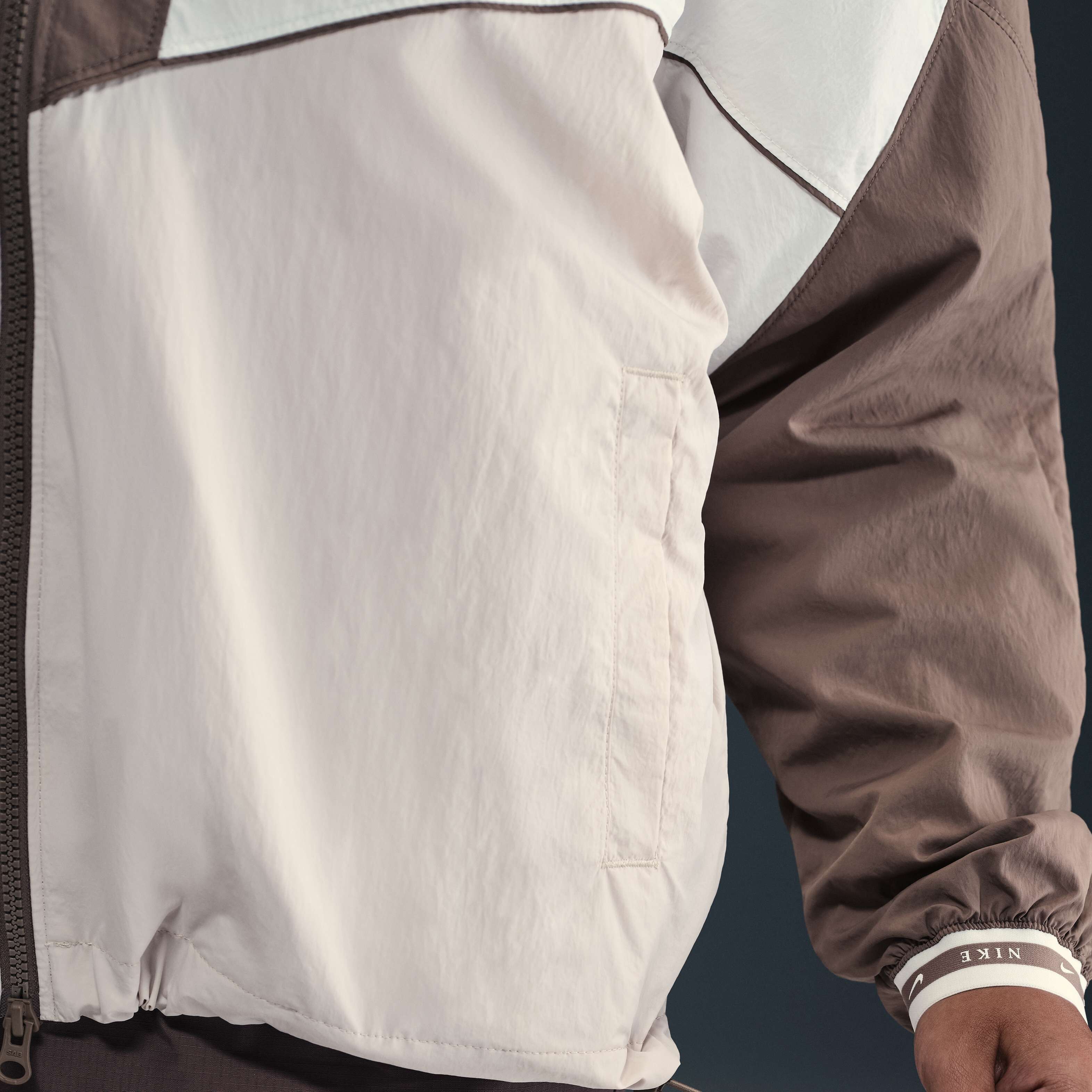 Buy Nike Sportswear Women's Woven Jacket - Mink Brown/Light Orewood ...