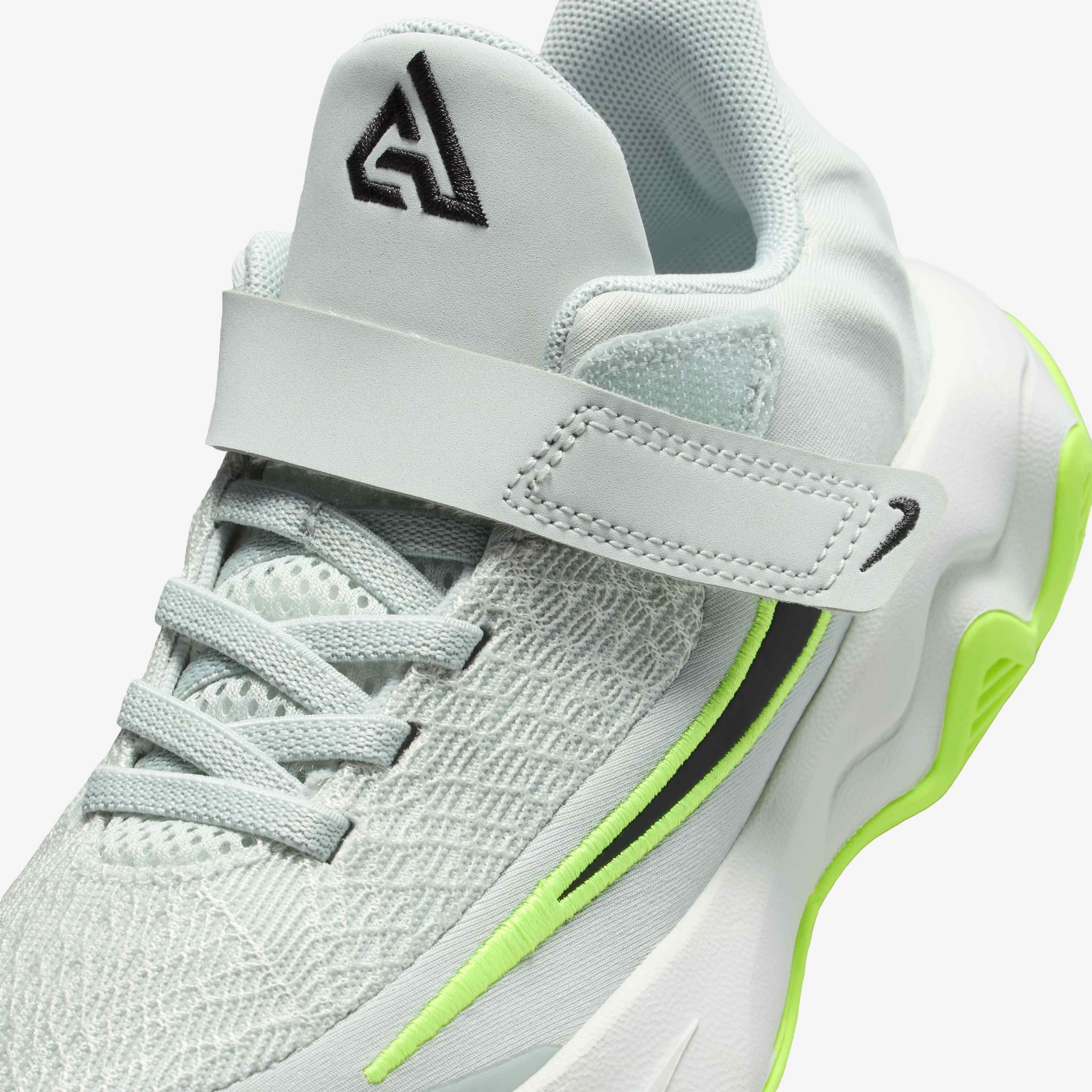Buy Giannis Immortality 4 Younger Kids' Shoes - Light Silver/Volt/Black ...