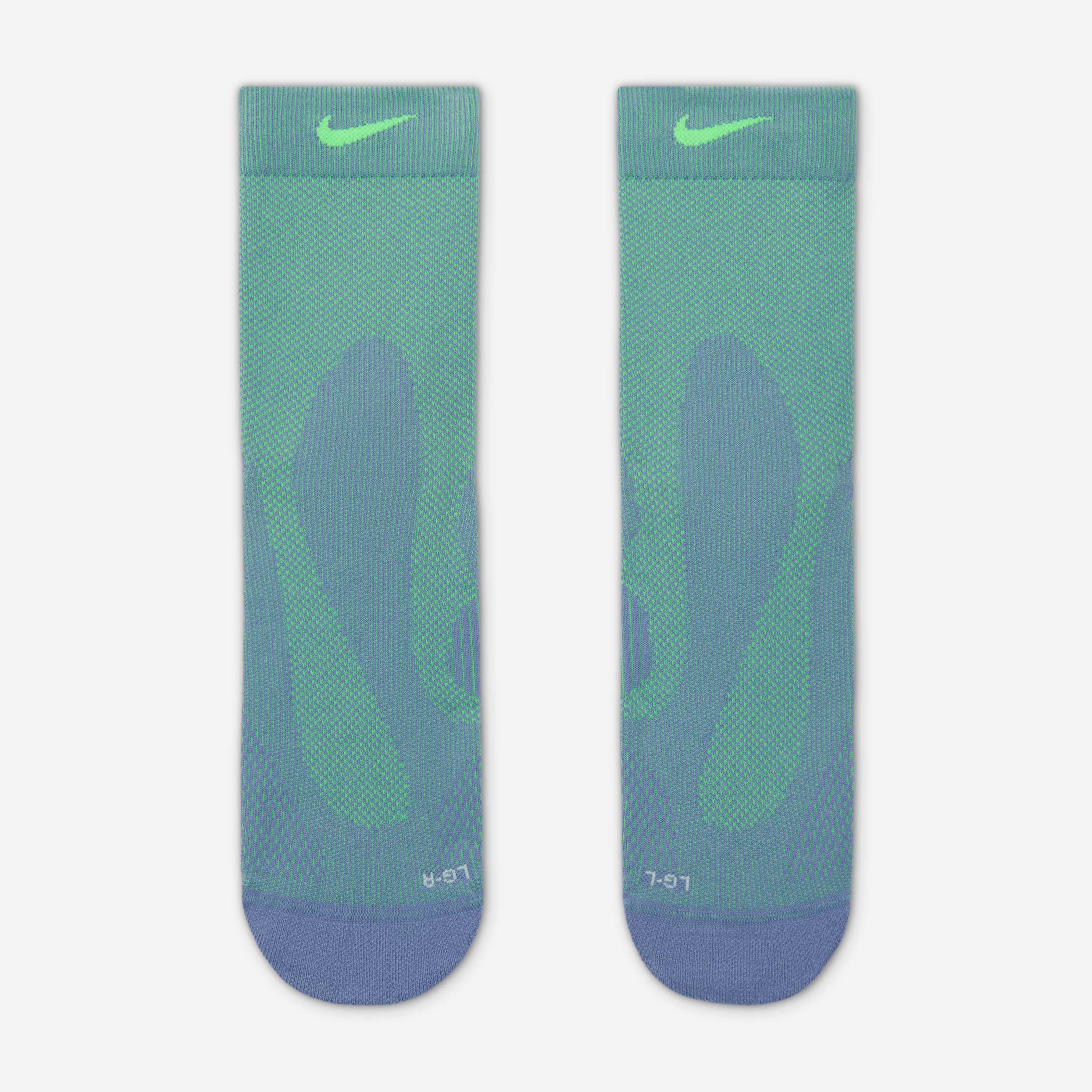Buy Nike Running Lightweight Micro Crew Socks (1 Pair) - Iron Purple ...